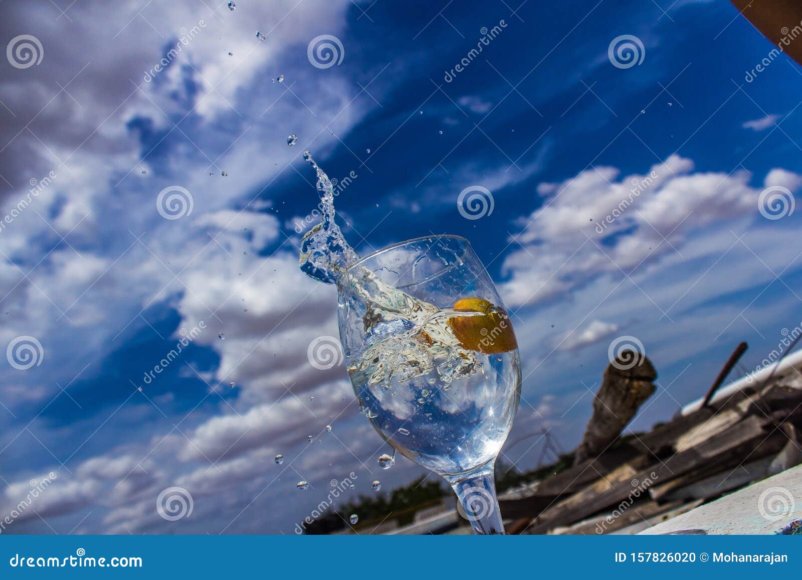 Water splash stock photo. Image of splash, splashing - 157826020