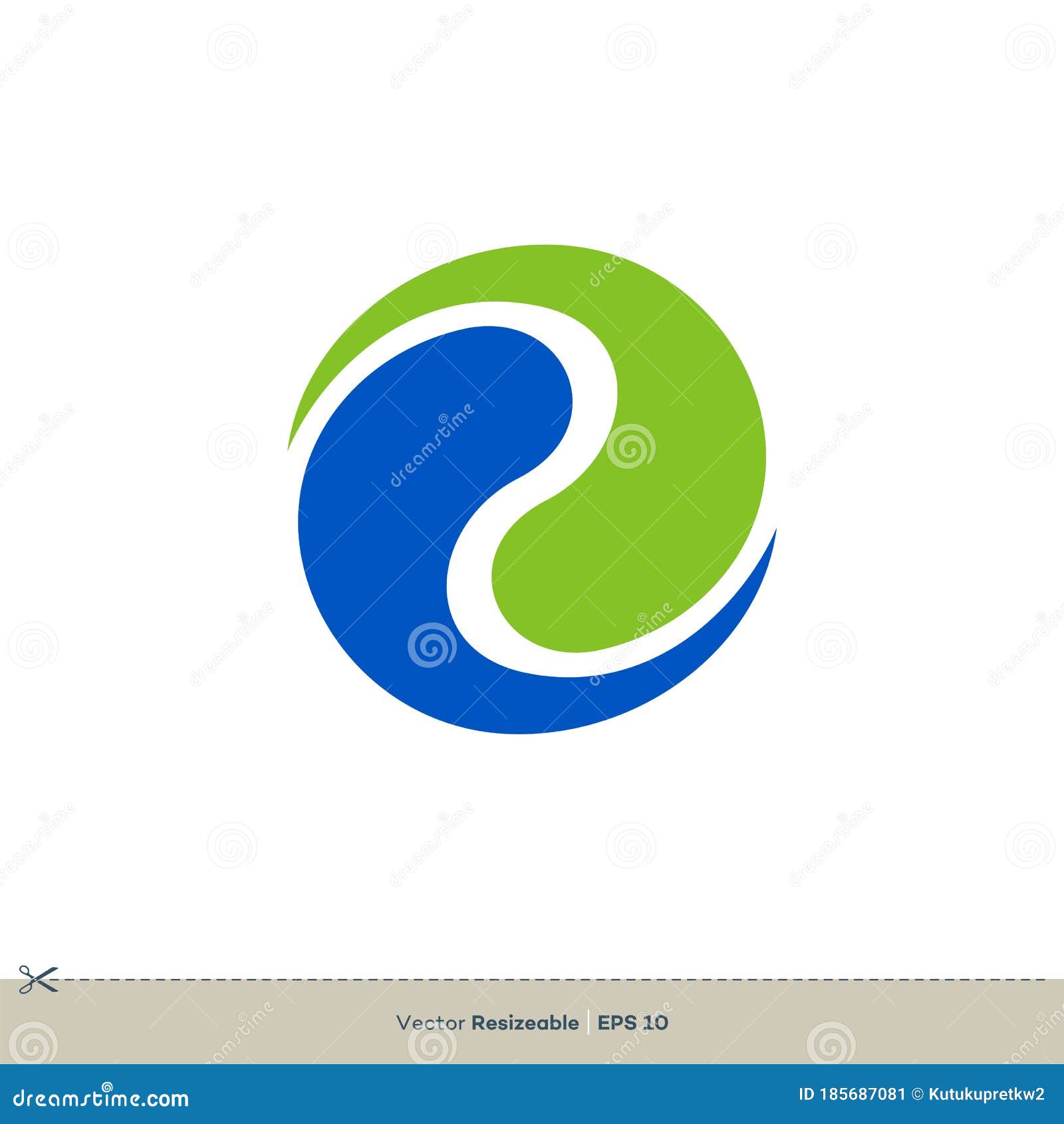 Water Splash Swoosh Vector Logo Template Illustration Design. Vector ...