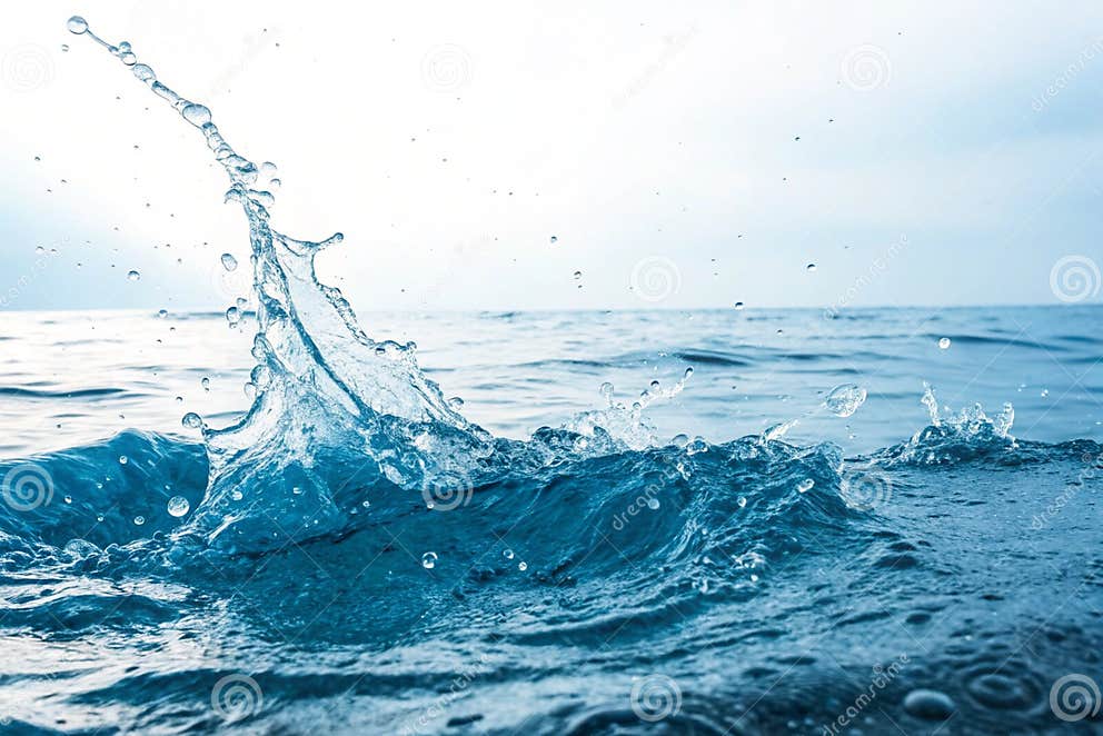 Water Splash Texture for Background Stock Illustration - Illustration ...