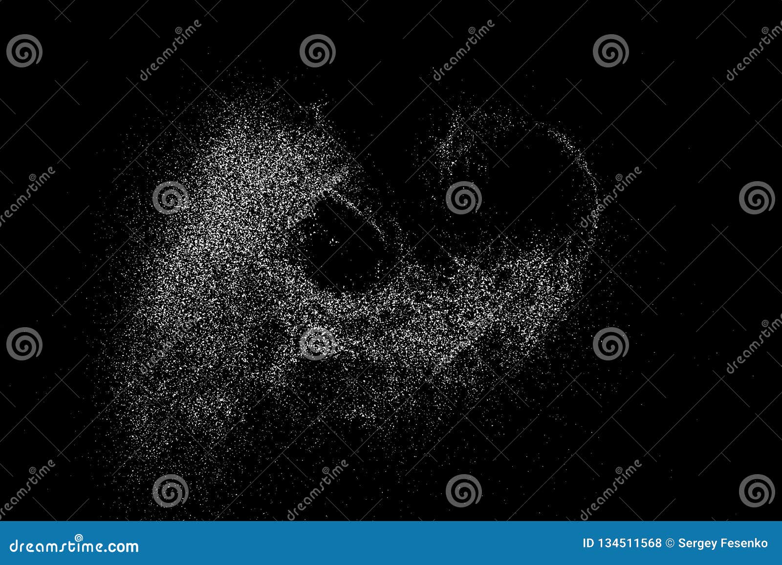 Water Splash Texture Isolated on Black Stock Vector - Illustration of ...