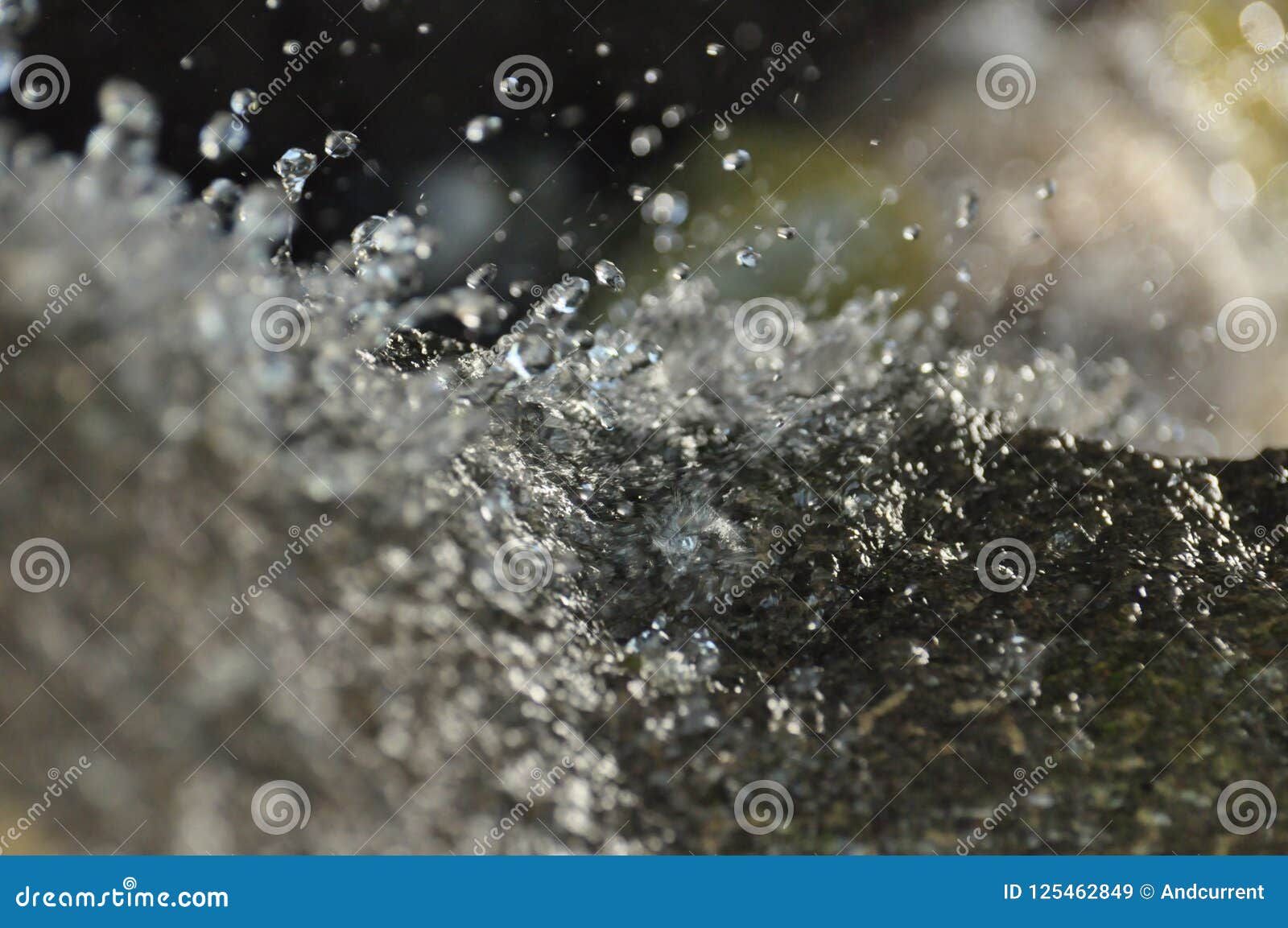 Water Splash Upward. Macro. Stock Image - Image of effect, macro: 125462849