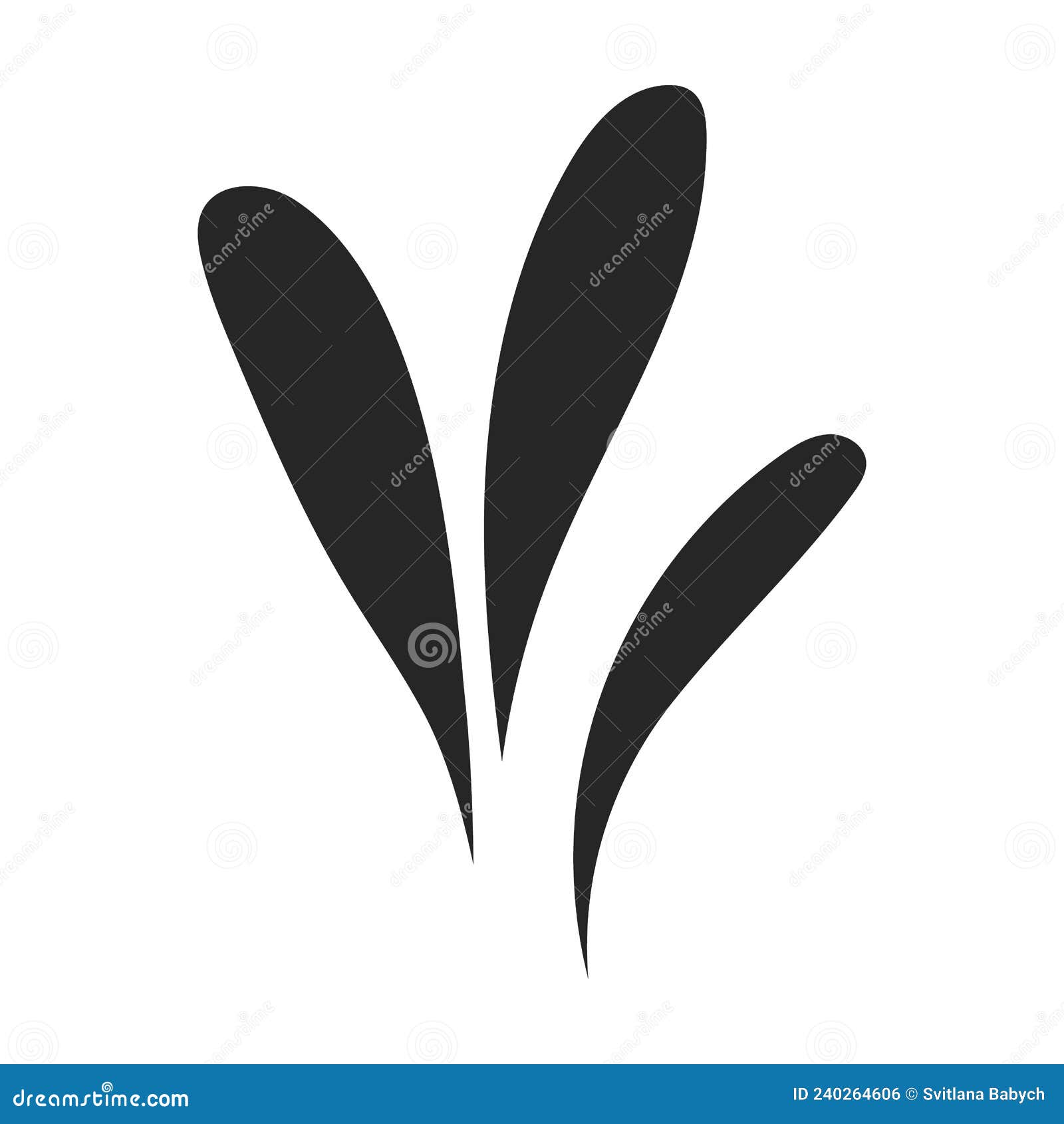 Water Splash Clipart Black And White