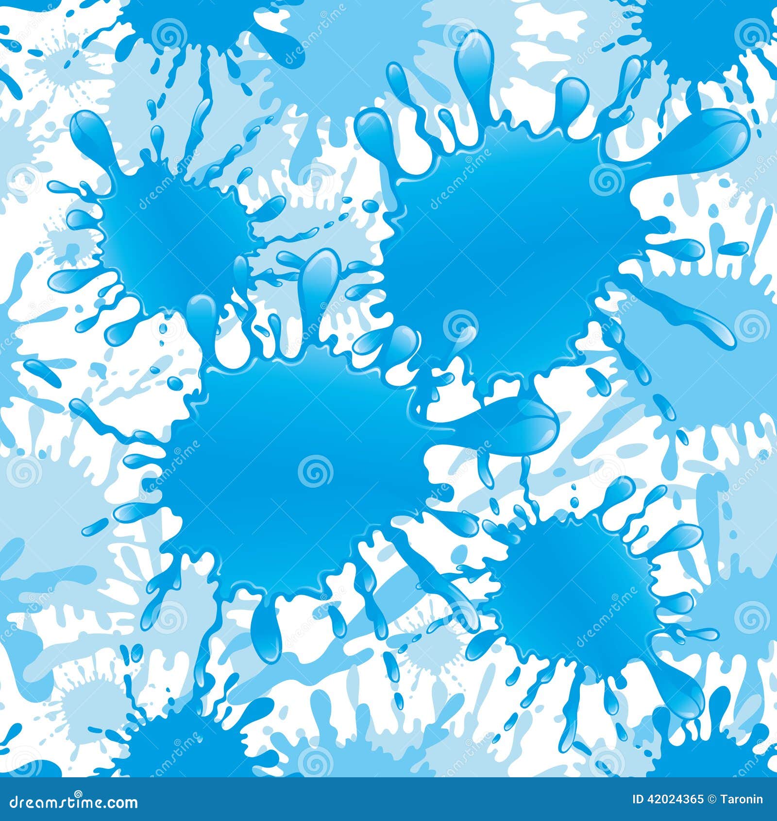 Water Splash Pattern