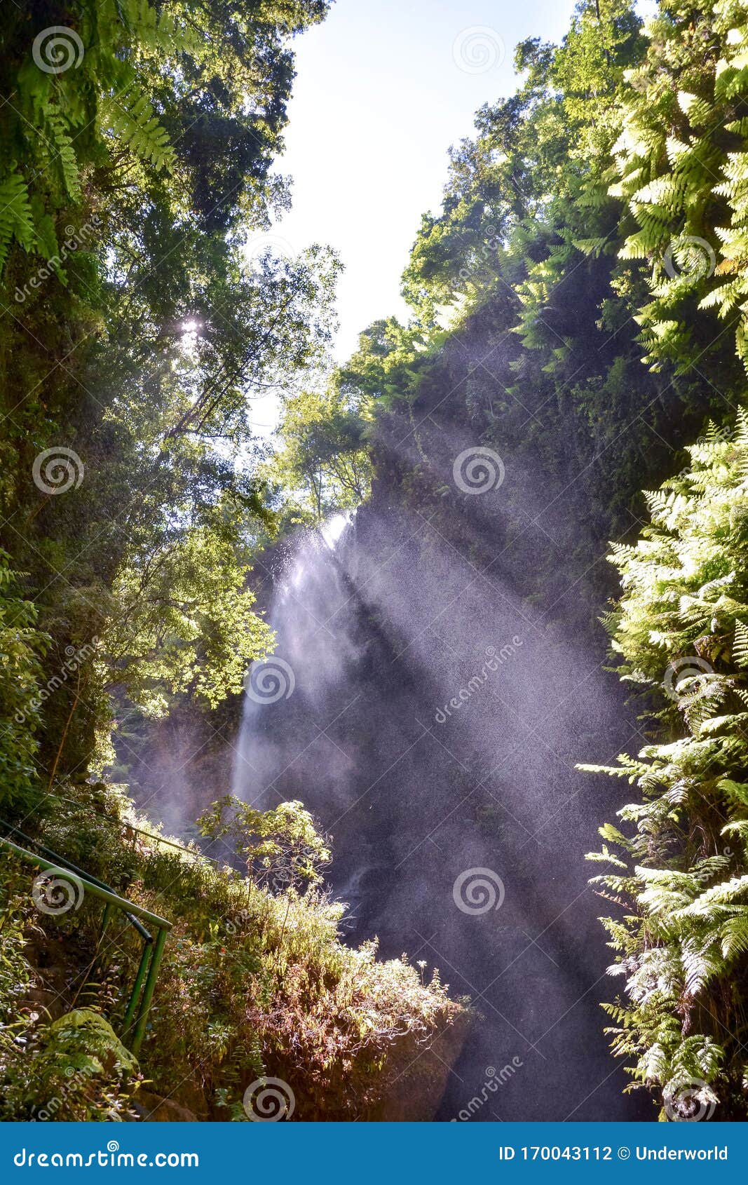 Water Splash Waterfall stock photo. Image of tenerife - 170043112