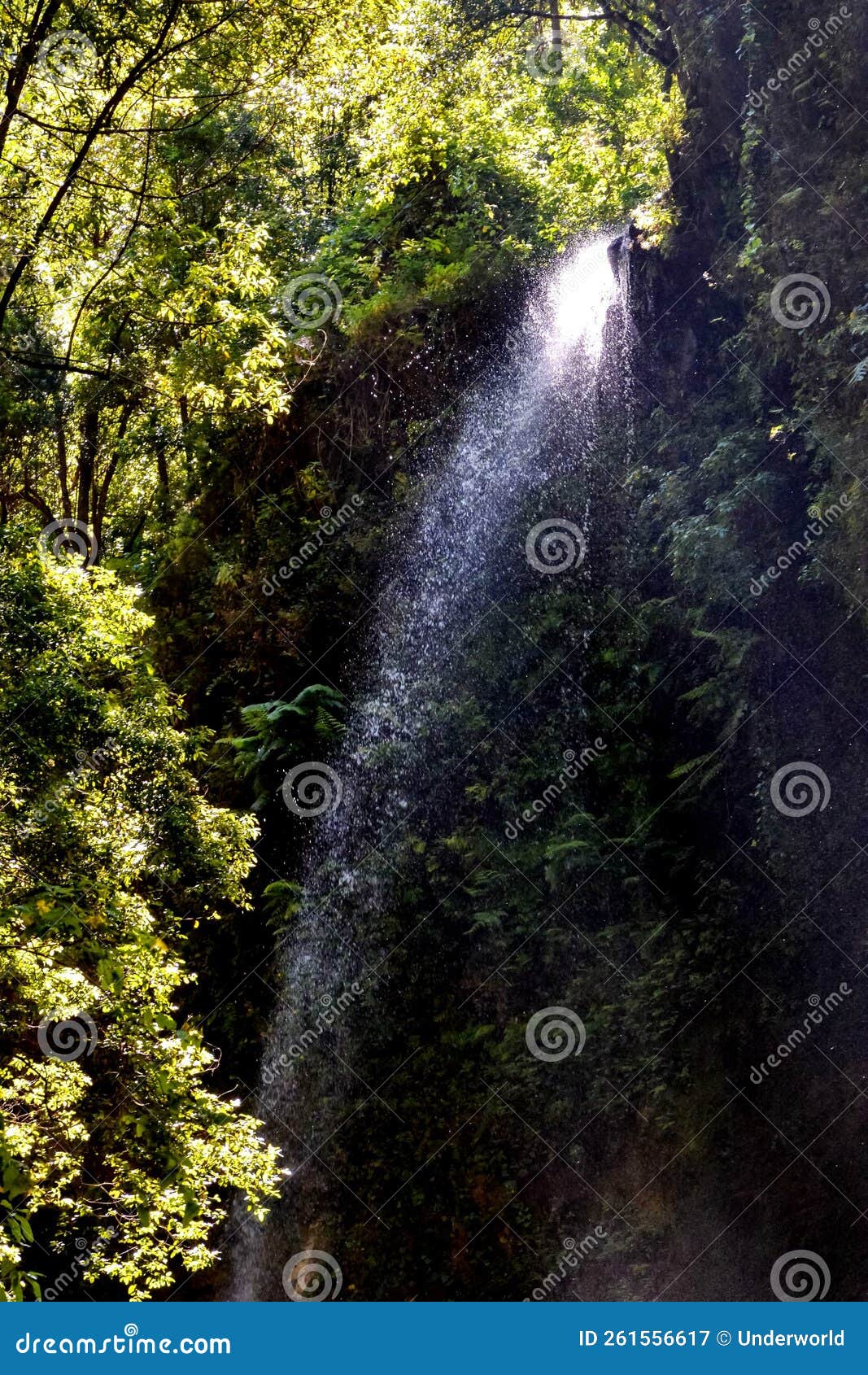 Water Splash Waterfall stock image. Image of water, caldera - 261556617