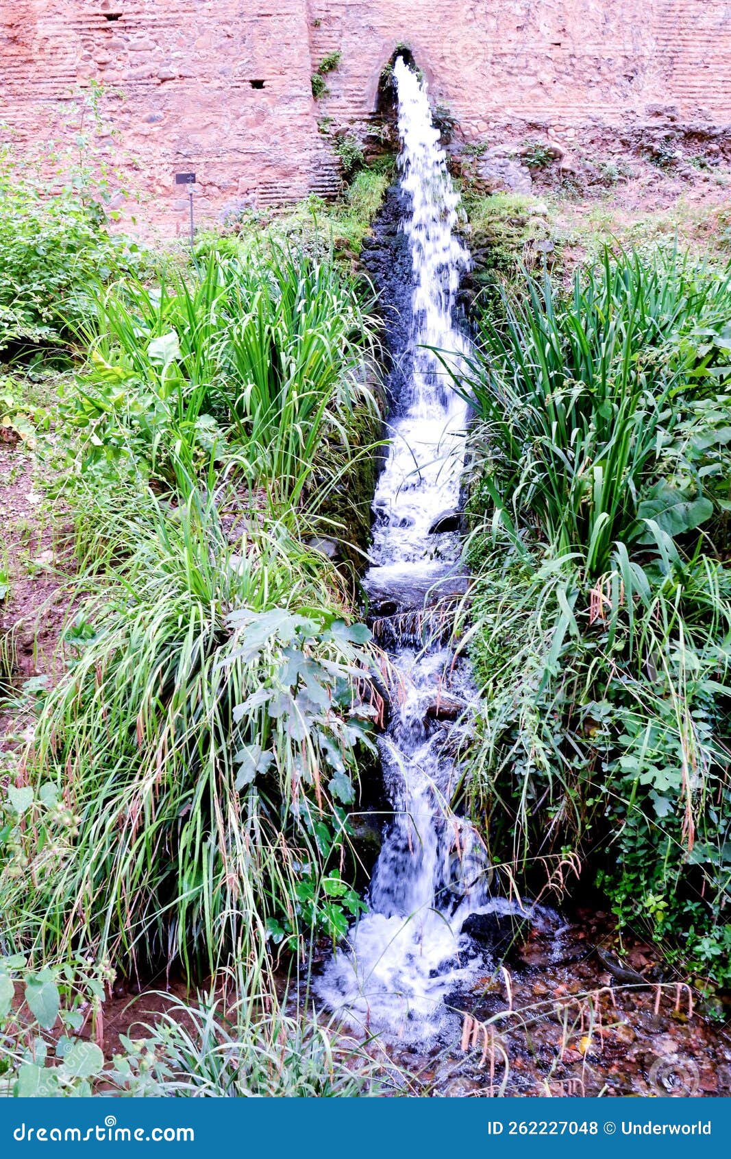 Water Splash Waterfall stock photo. Image of park, abstract - 262227048