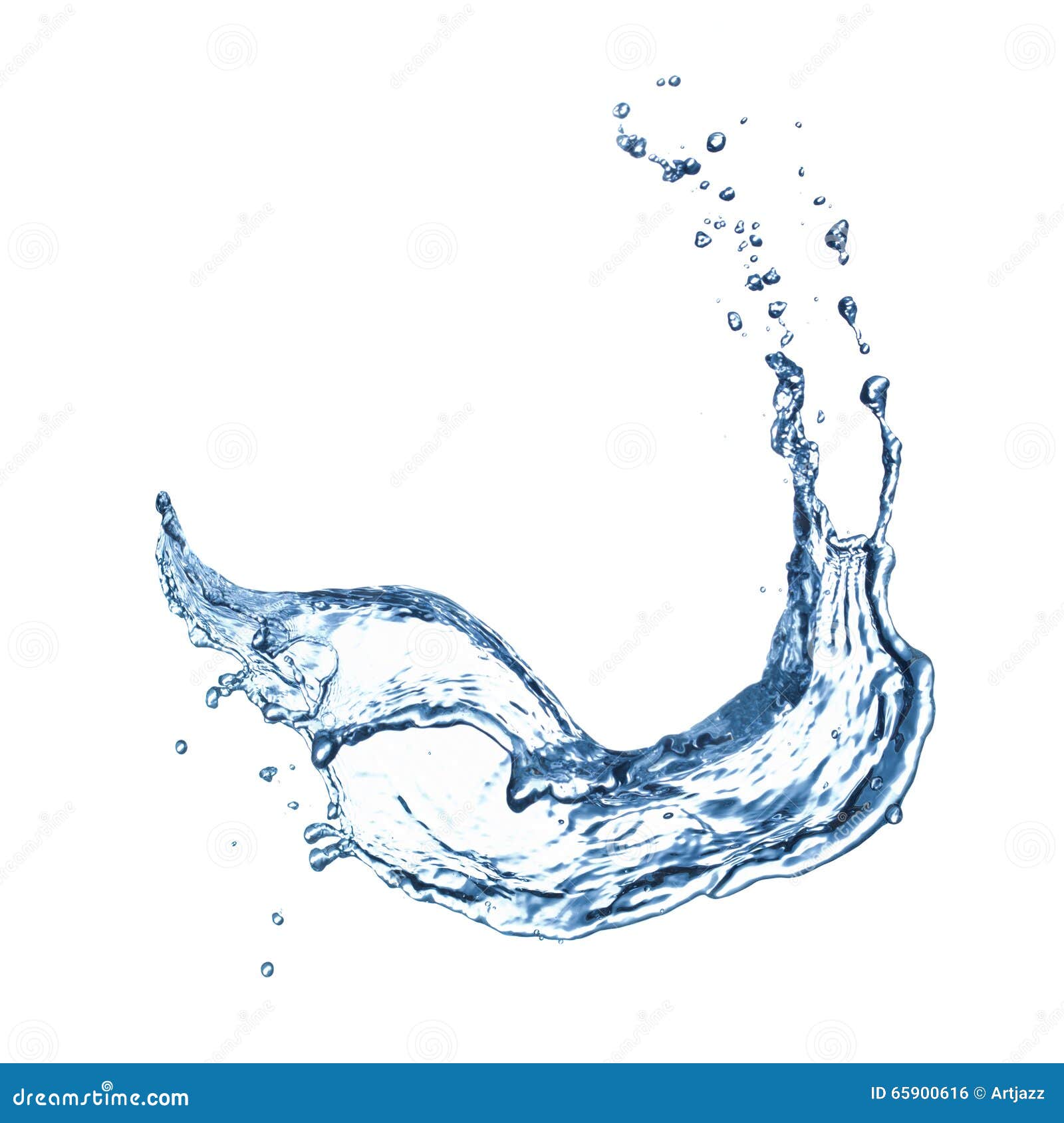 Water splash on white stock photo. Image of fresh, liquid - 65900616