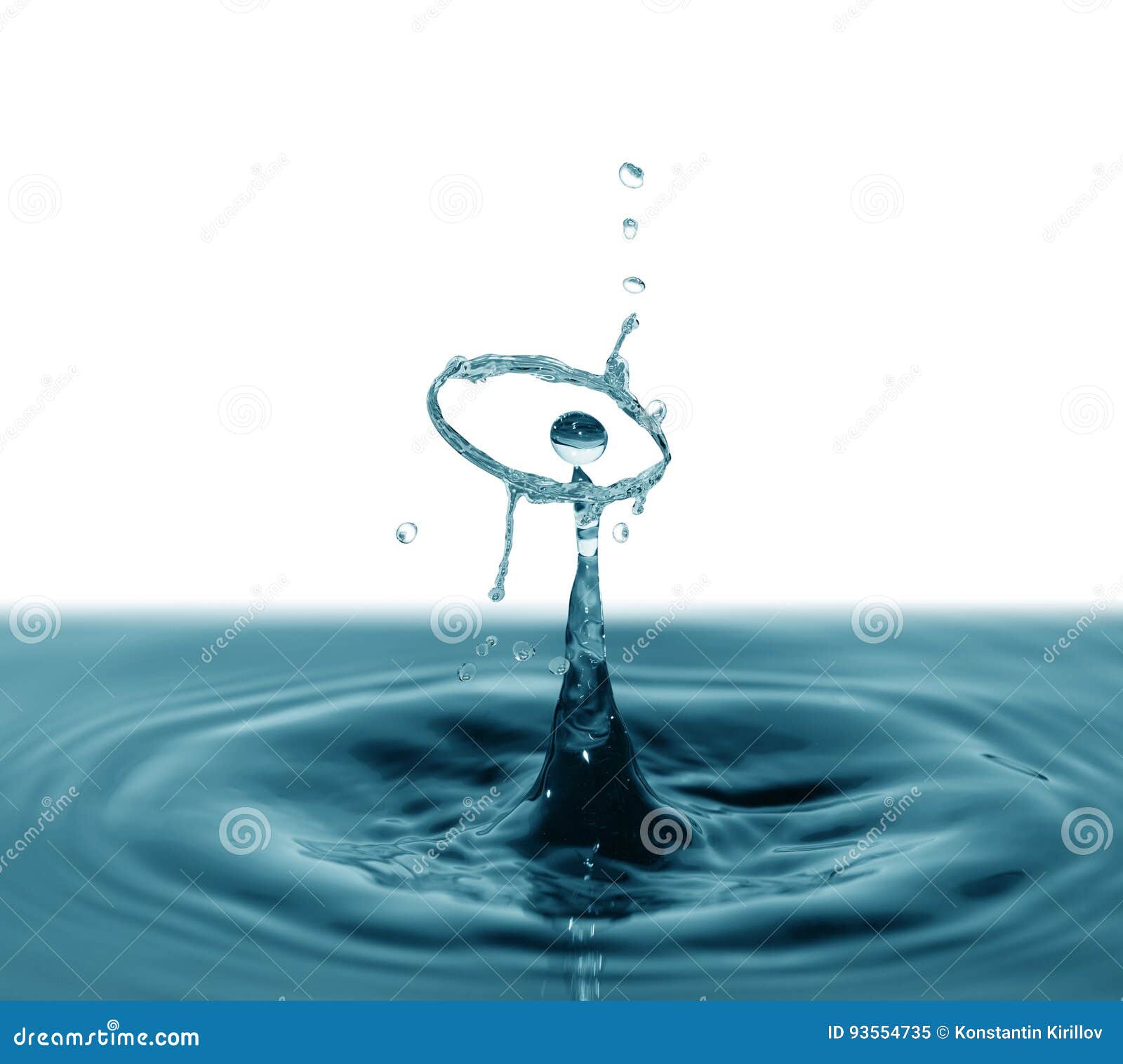 Water Splash on White stock image. Image of nature, colorful - 93554735