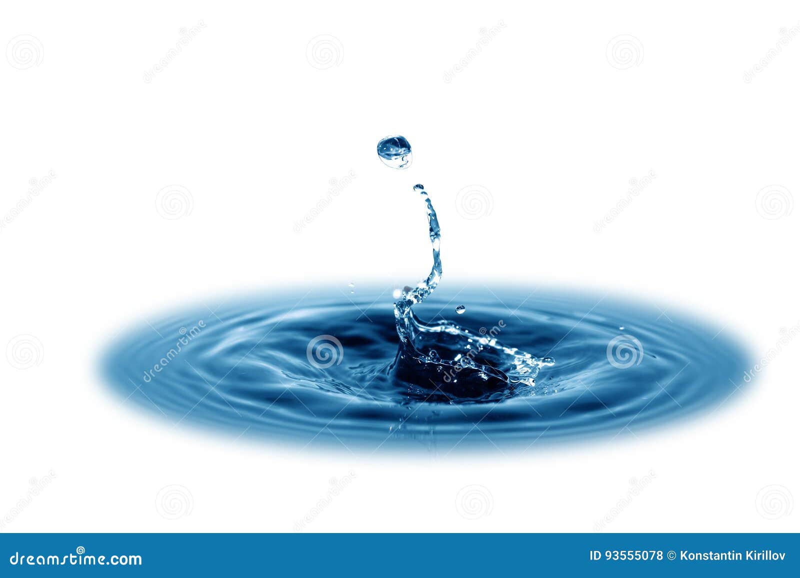 Water Splash on White stock photo. Image of bright, elegant - 93555078