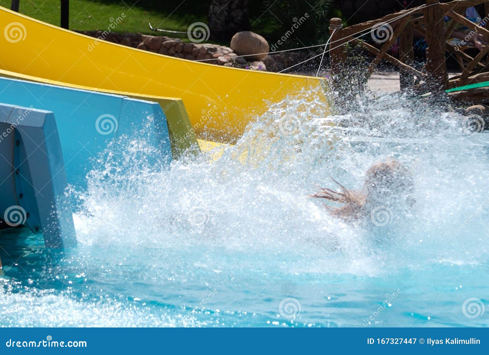 Water splashes in the pool stock image. Image of egypt - 167327447