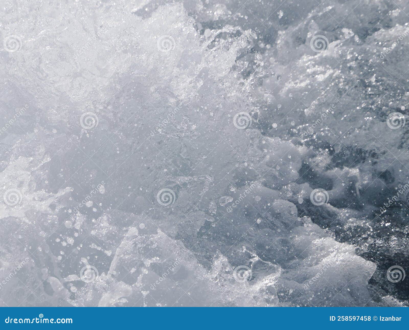 Water Splashes and Small Drops Detail Stock Photo - Image of light ...