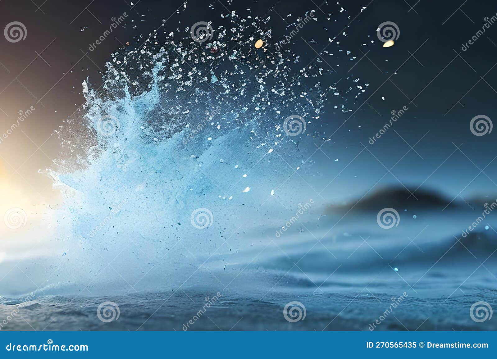 Water Splashes Spray Bright Backdrop Background Stock Image - Image of ...