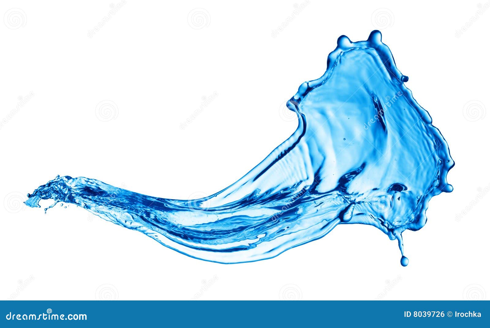 Water splashing stock photo. Image of flowing, nature - 8039726