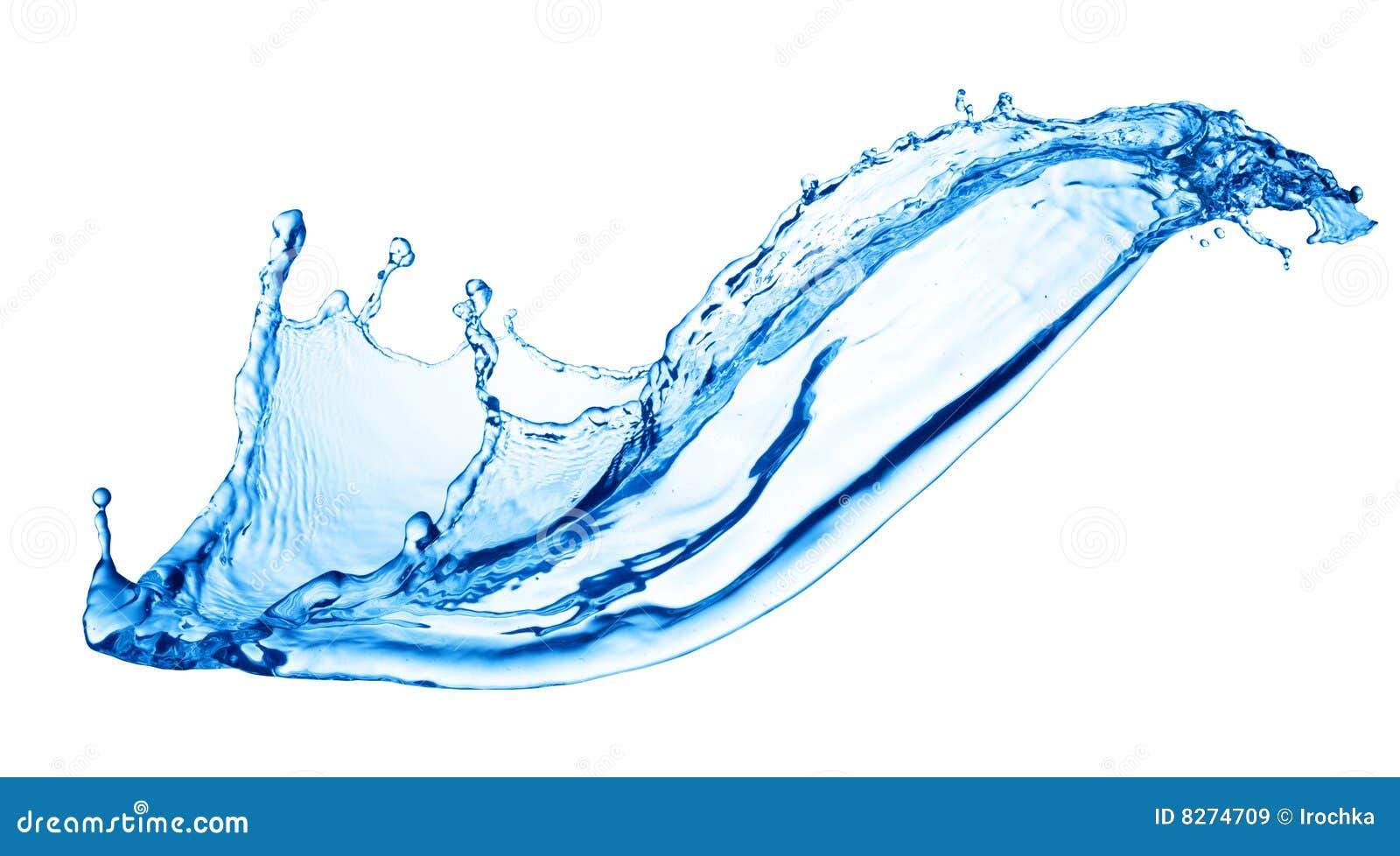 Water splashing stock image. Image of circle, nature, ripple - 8274709