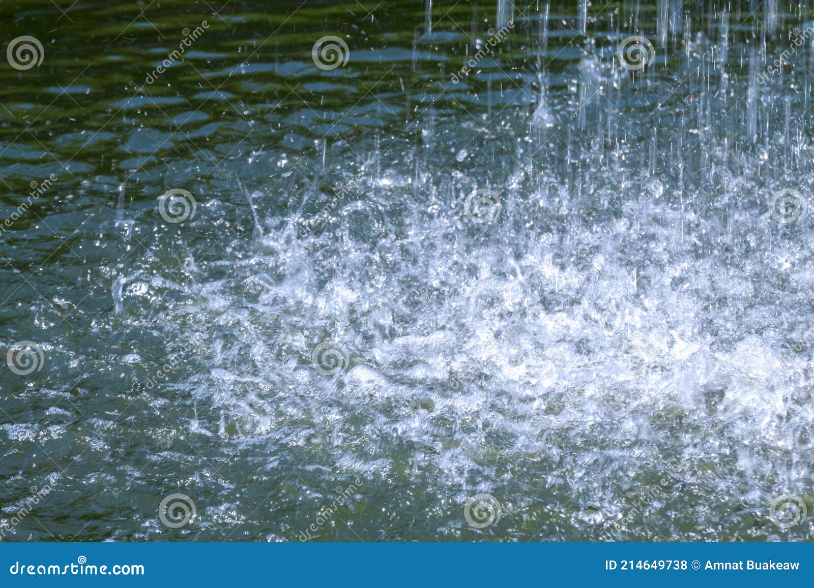 Water Splashing, Fountain Water Splashed, Waterfall Surface, Water ...