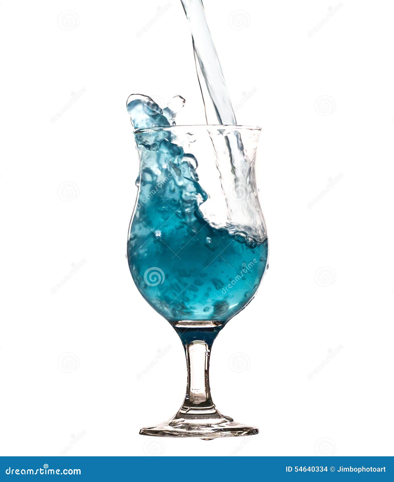 Water Splashing from Glass Isolated on White Background Stock Photo ...