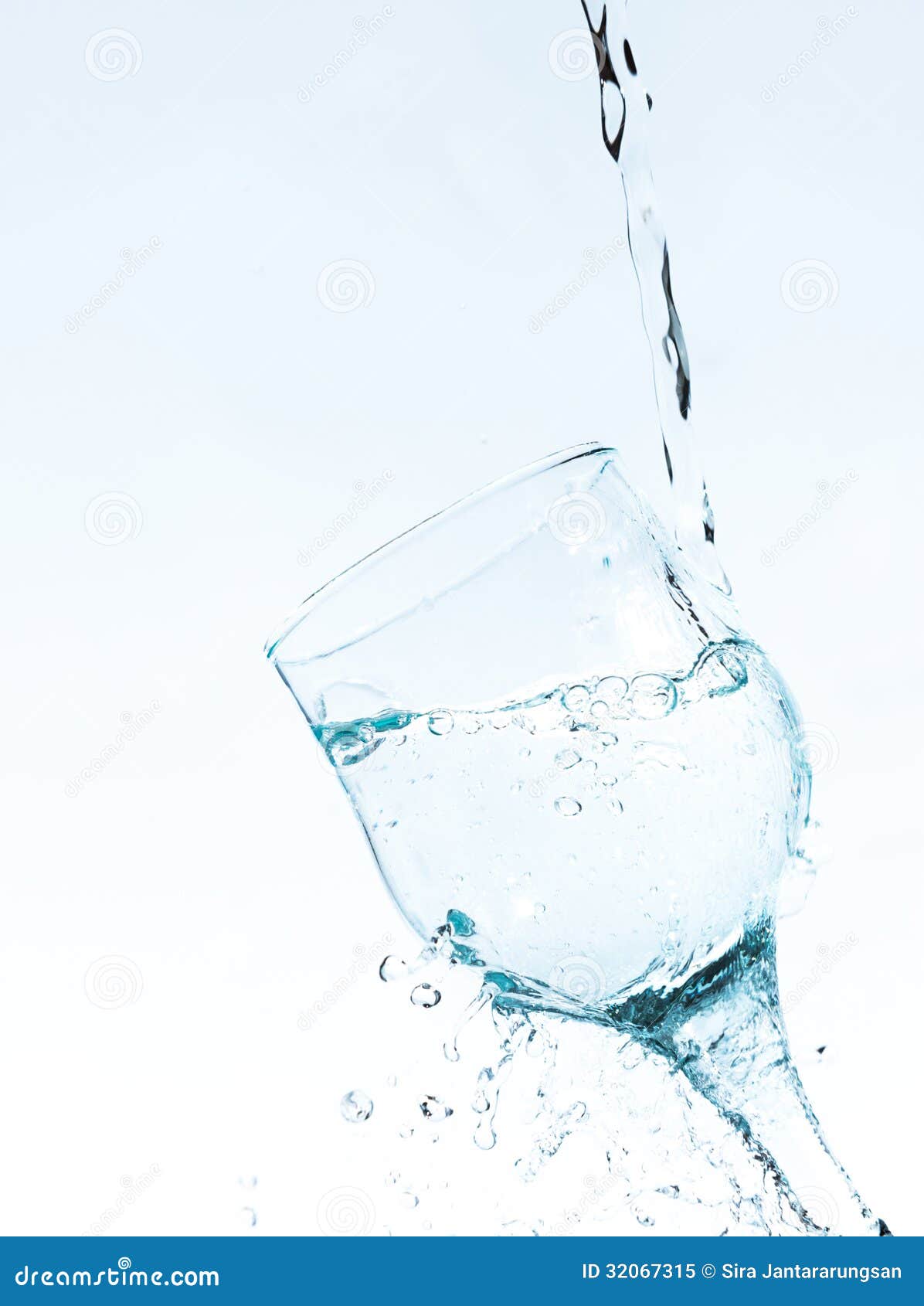 Water Splashing in a Glass , Vertical Stock Image - Image of party ...