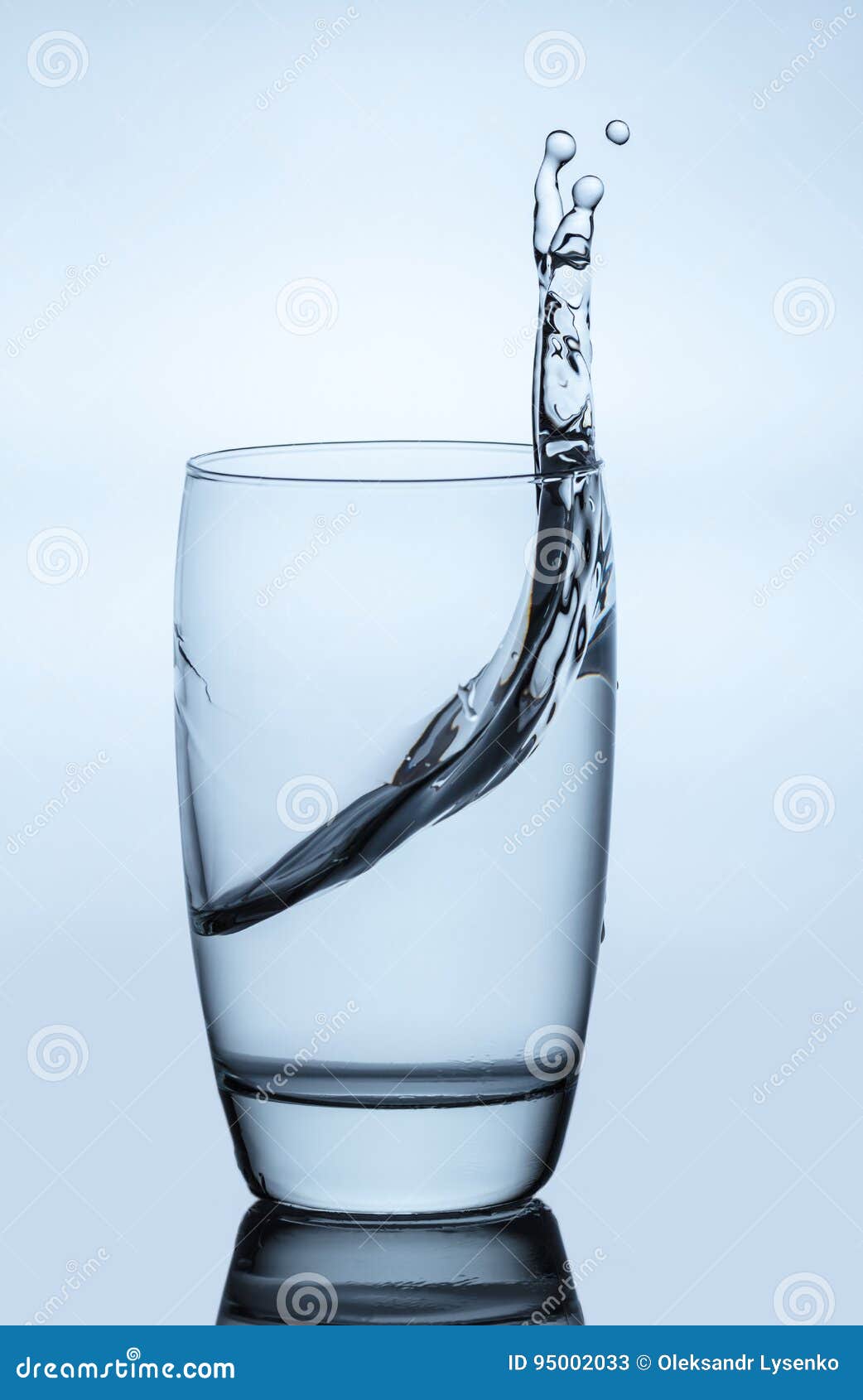 Water Splashing Out of a Glass Stock Image - Image of natural, ripple ...