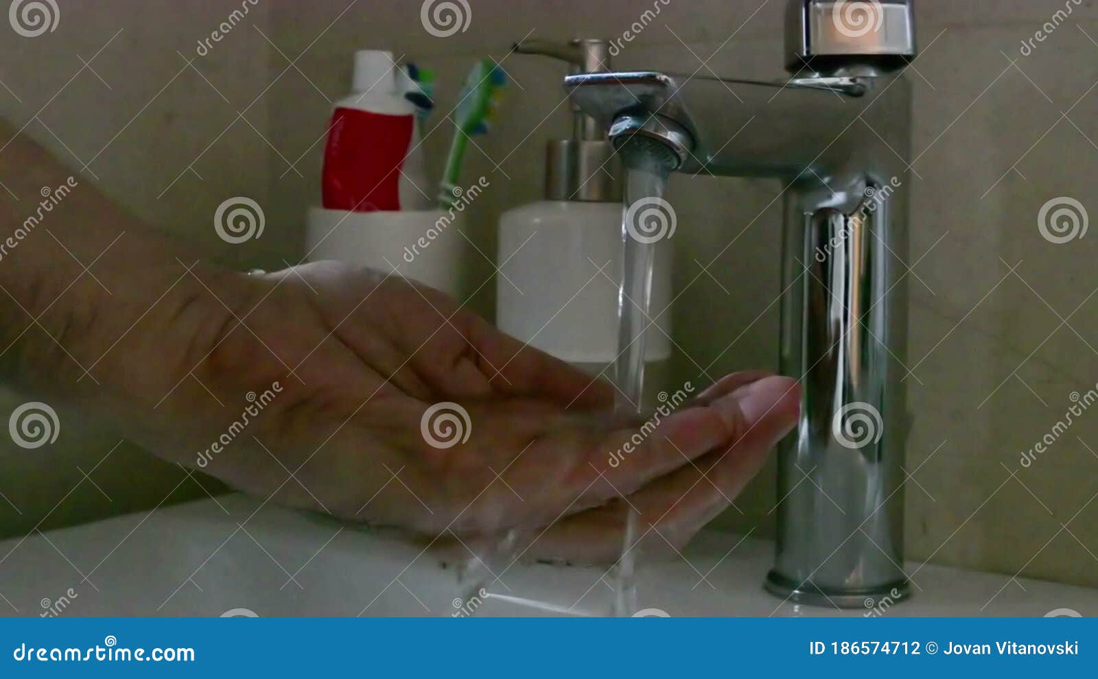 Water splashing from pipe stock footage. Video of fitting - 186574712