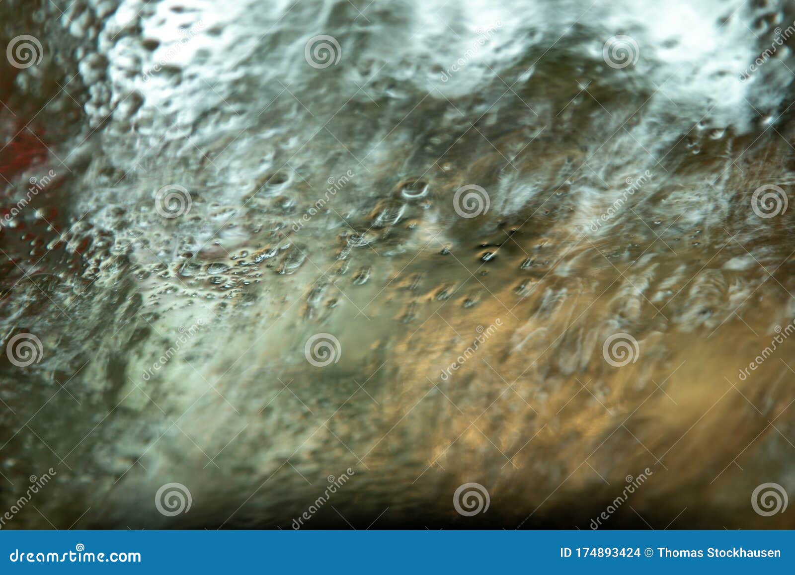 Water Splashing on Widescreen and Tiling Down Stock Photo - Image of ...