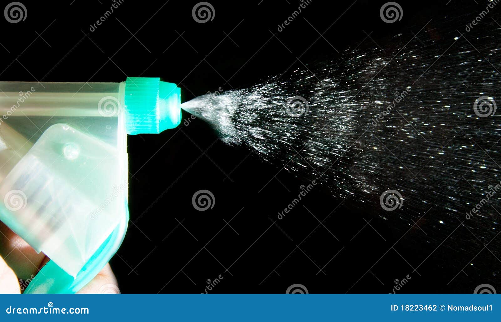 Water spray stock photo. Image of shiny, splashing, bottle - 18223462
