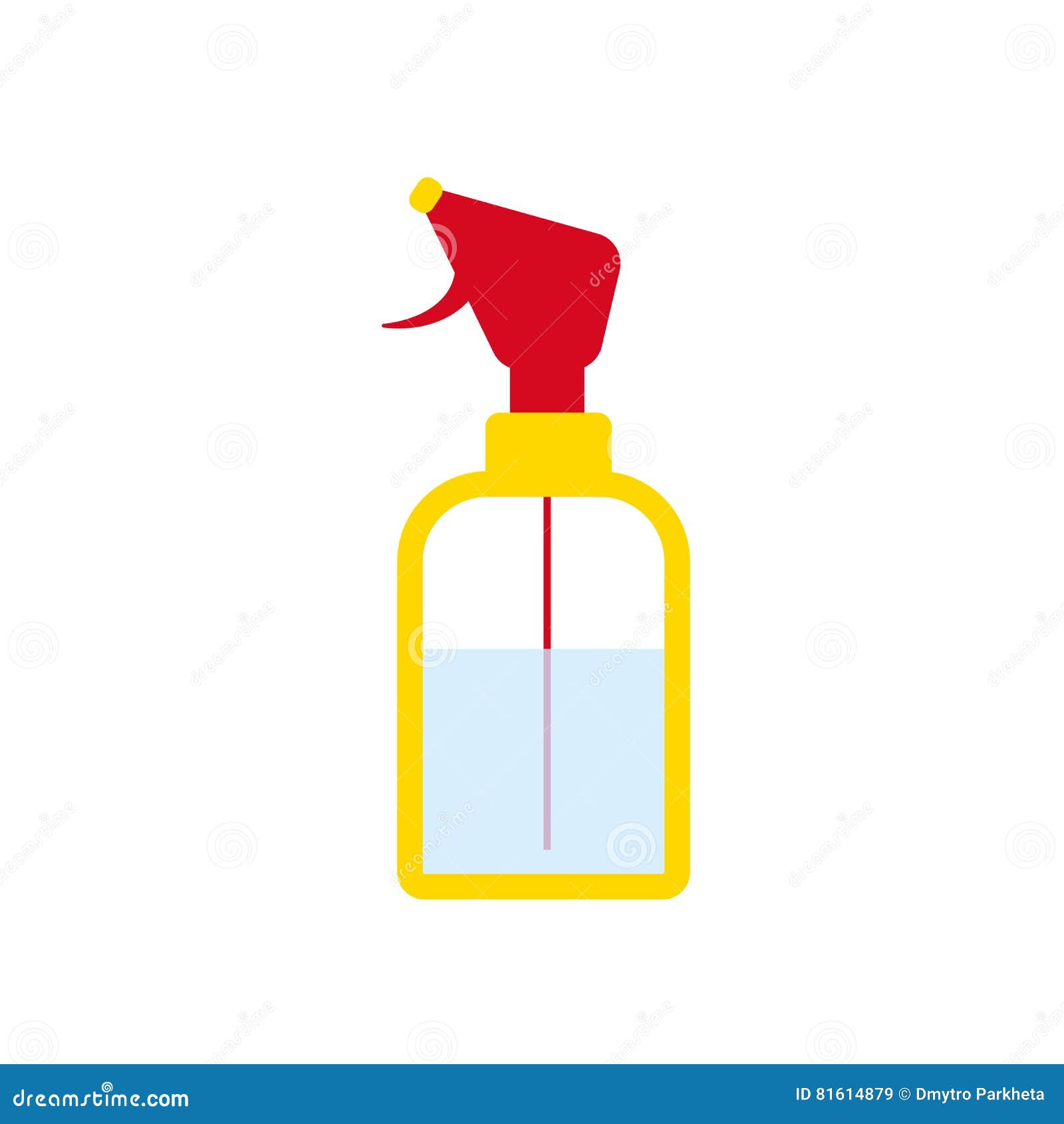 Water Spray Icon stock vector. Illustration of tube, object - 81614879