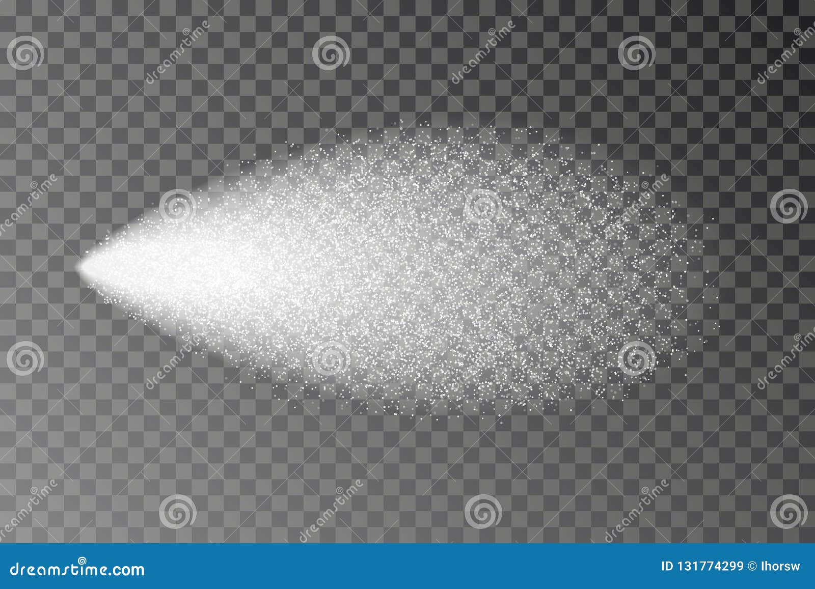 Fog And Mist Effect On Isolated Black Background For Text Or Space ...