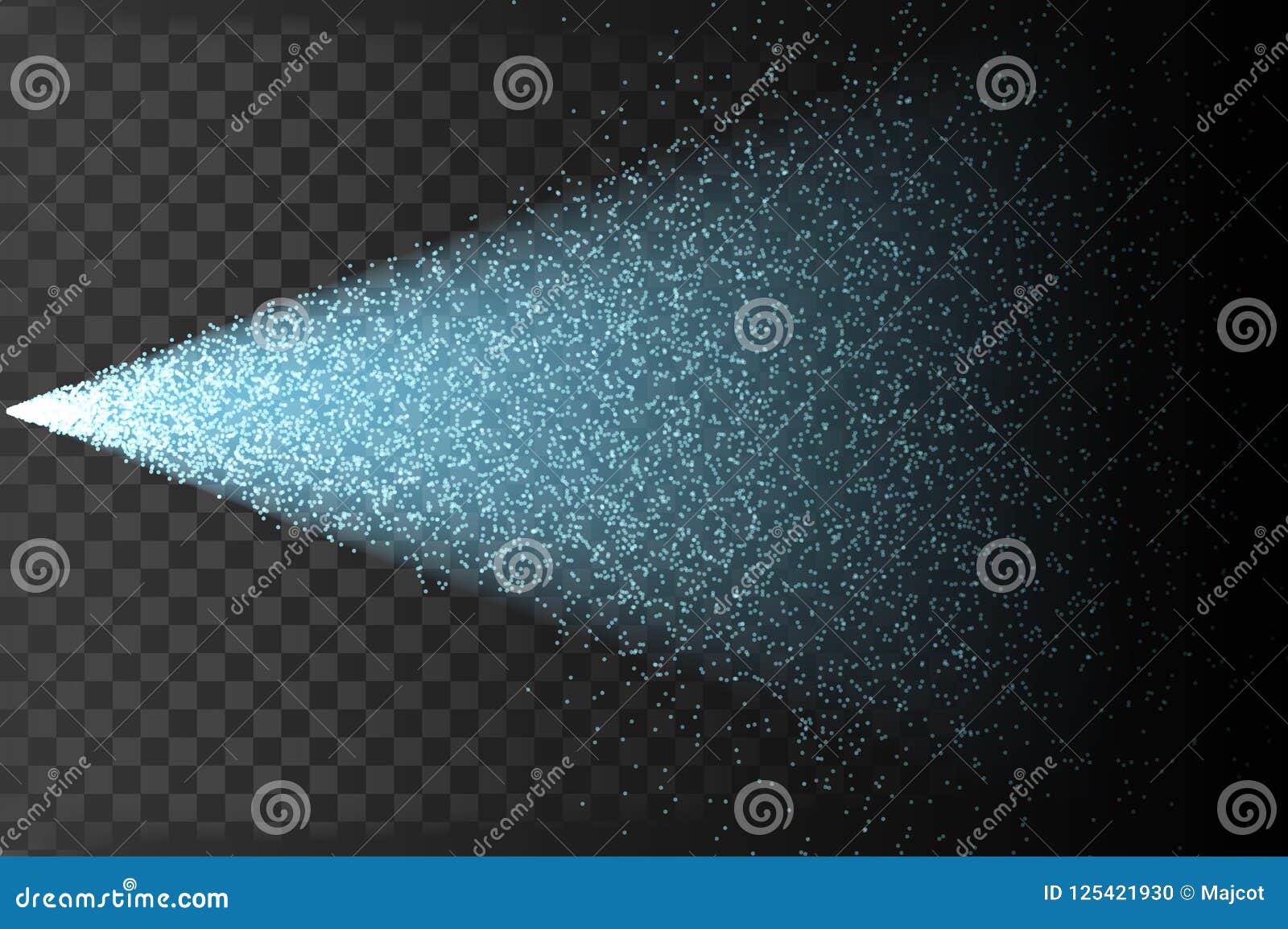 Water Spray Mist of Atomizer Stock Vector - Illustration of explosion ...