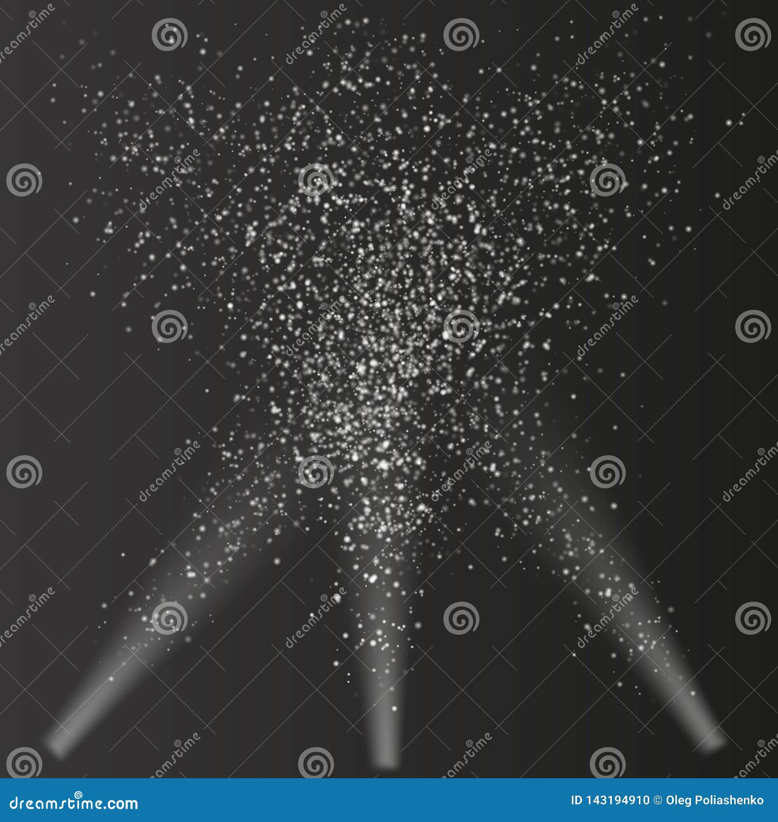 Water spray mist stock vector. Illustration of flow - 143194910