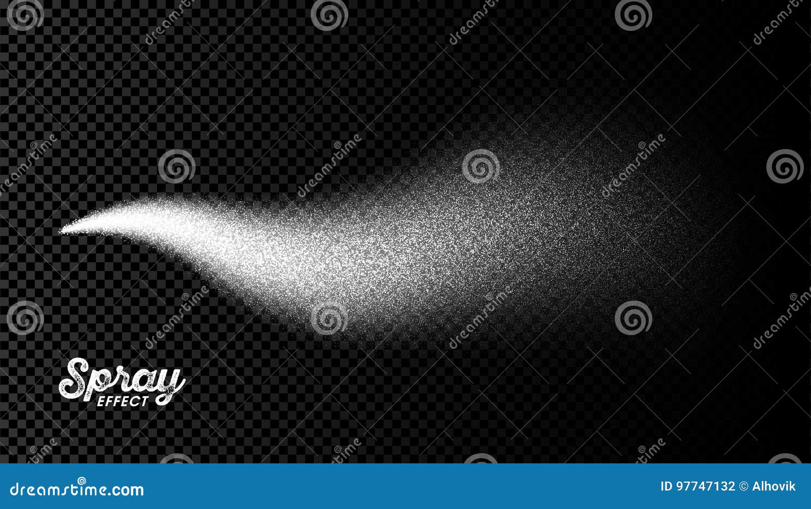 Spray Mist Background, Water Jet Atomizer. Spray Splash On Transparent ...