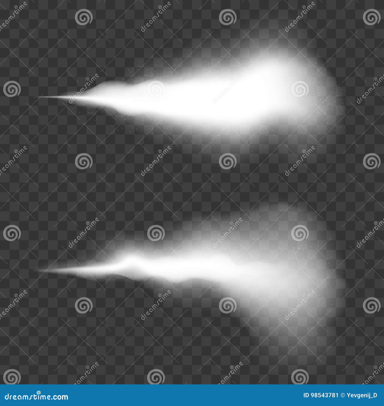 White Dust Pixel Halftone ITO Chart Icon Vector Illustration ...