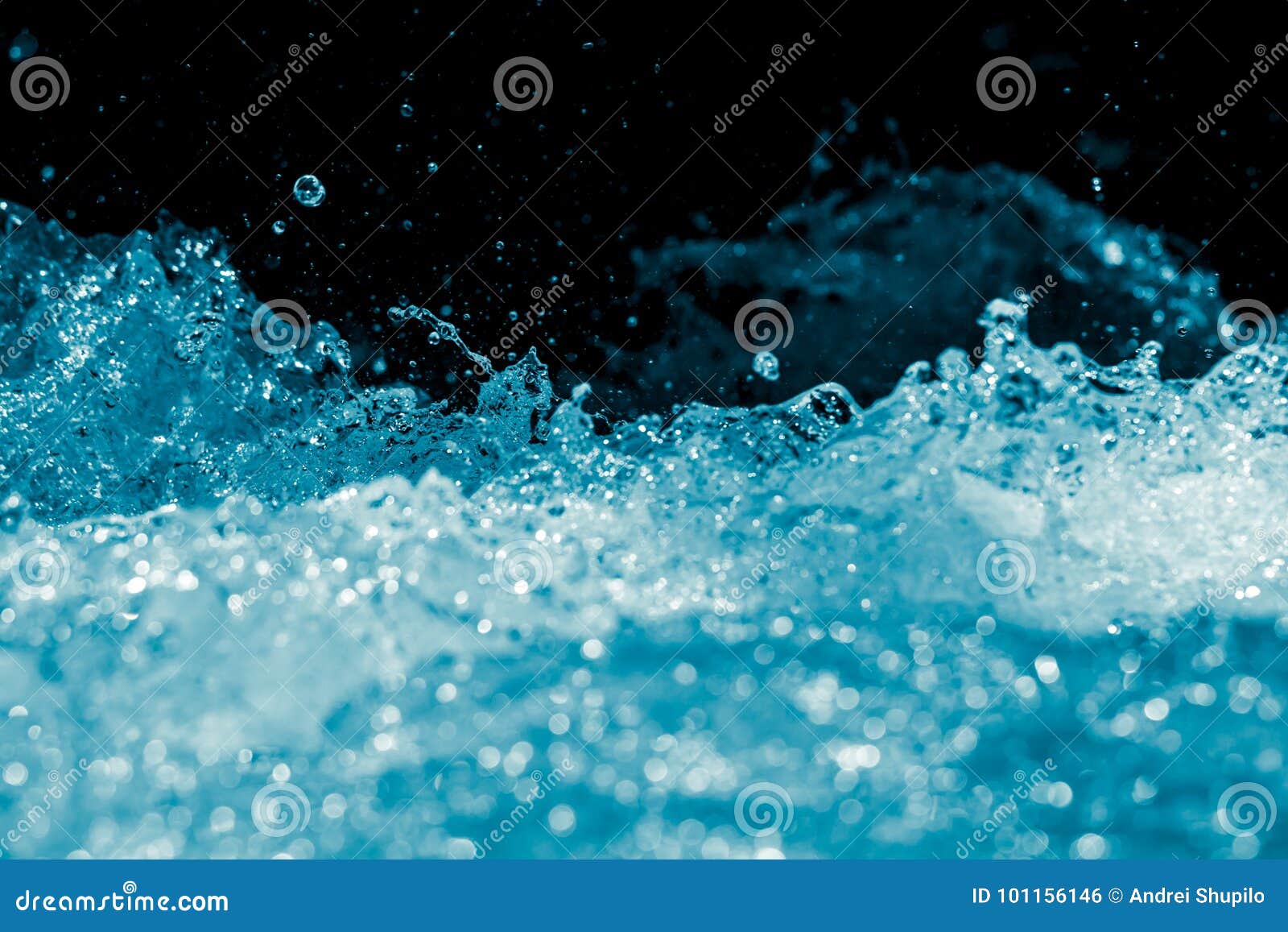 Water spray from the waves stock photo. Image of scene - 101156146
