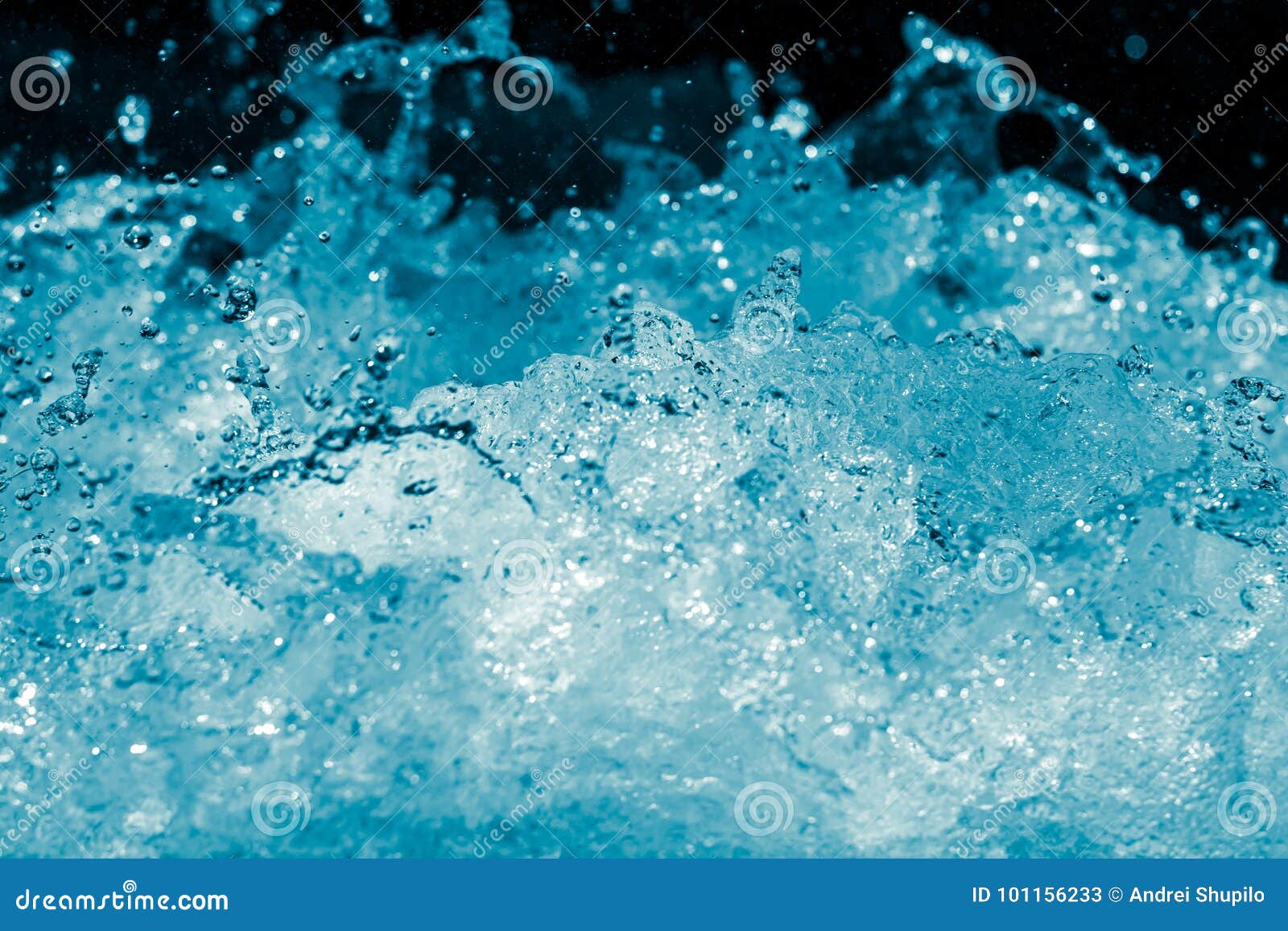 Water spray from the waves stock image. Image of falls - 101156233