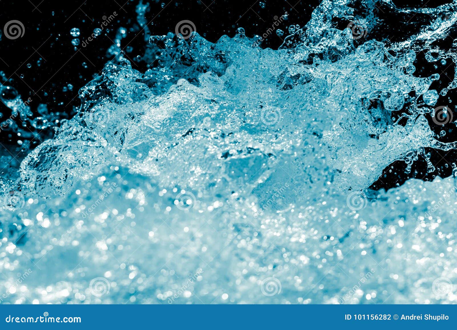 Water spray from the waves stock photo. Image of pouring - 101156282