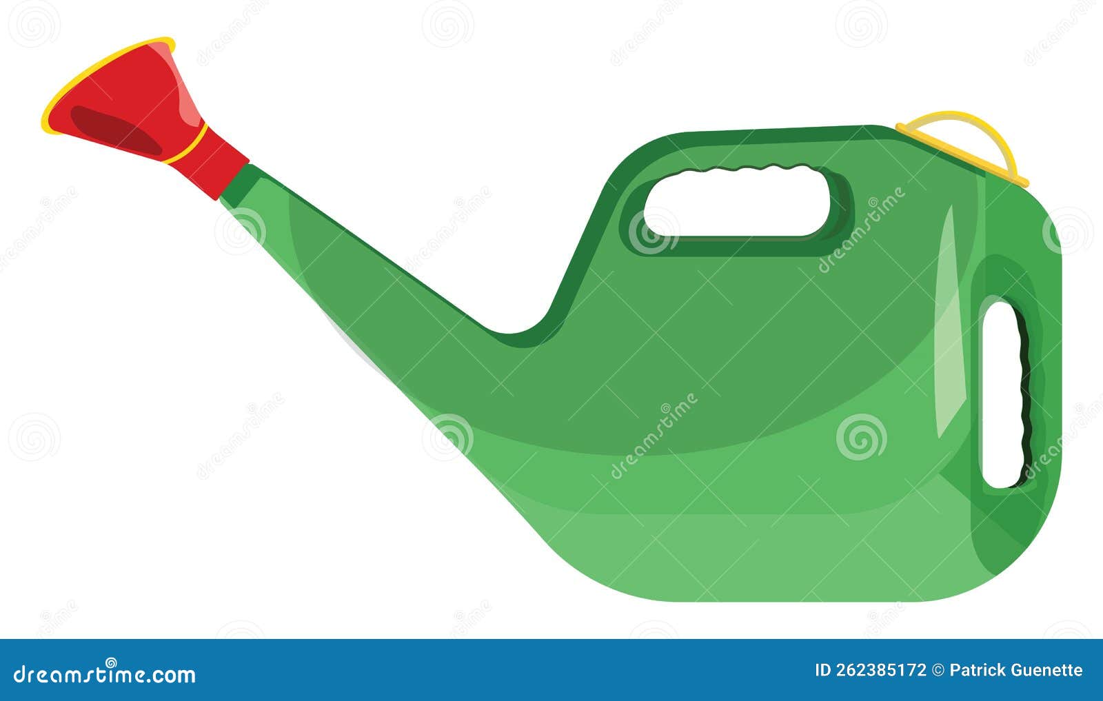 Water sprayer, icon stock vector. Illustration of gardening - 262385172
