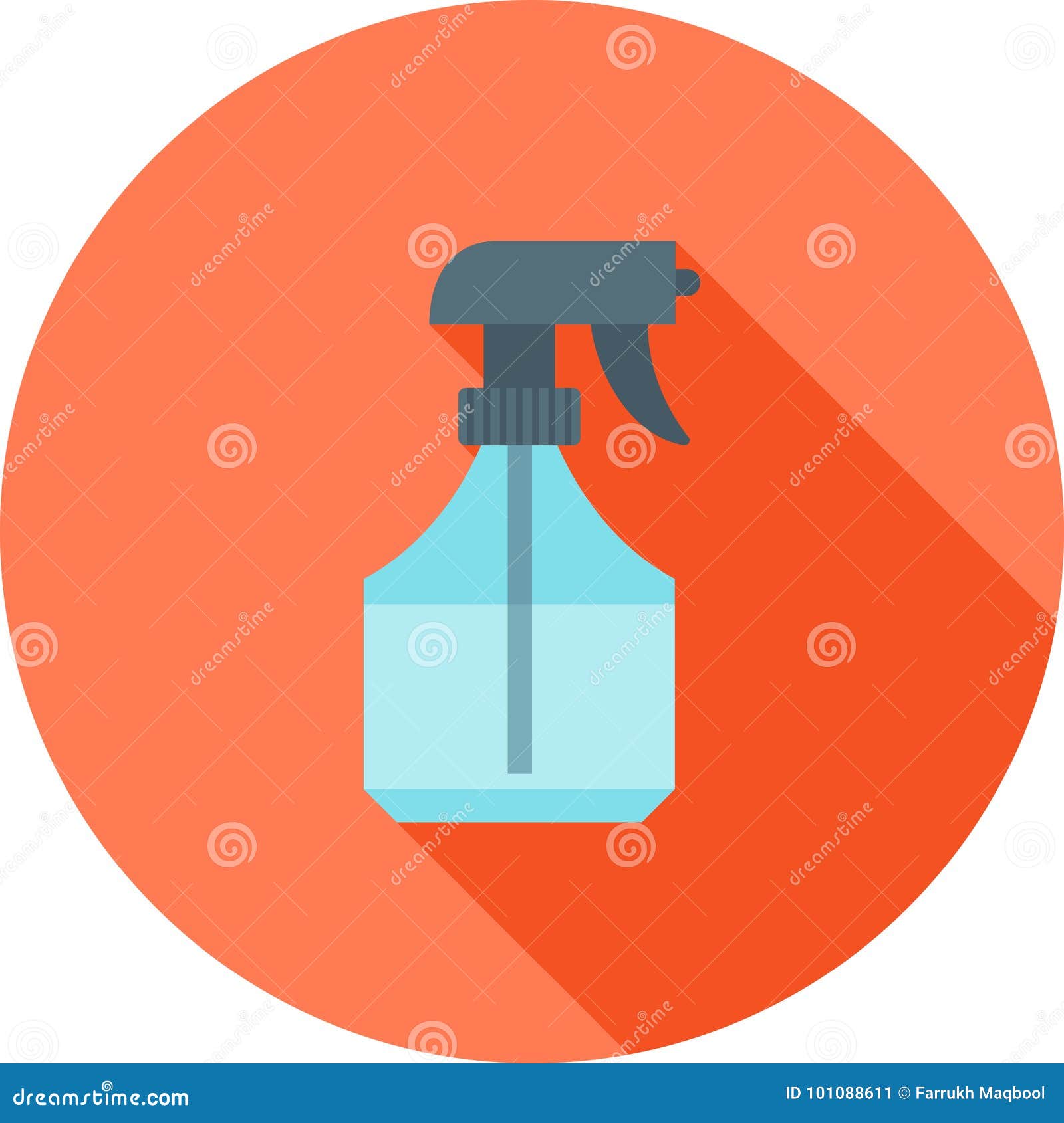 Water Sprayer stock vector. Illustration of design, tool - 101088611