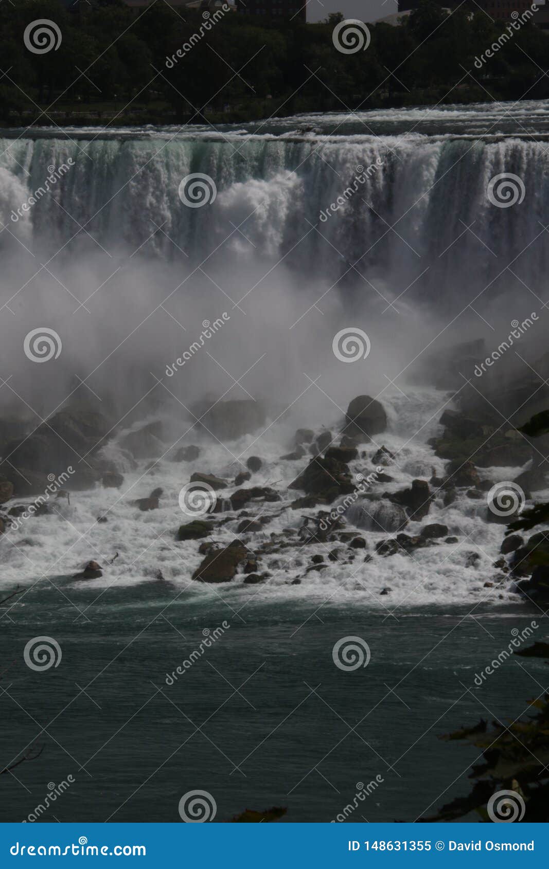 Water Spraying from the Rocks Stock Image - Image of waterfall, power ...