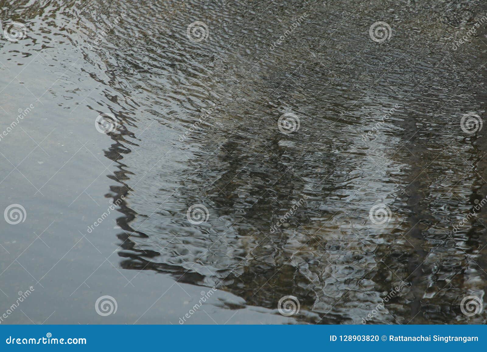 Water spread by wind . stock photo. Image of ocean, ripples - 128903820
