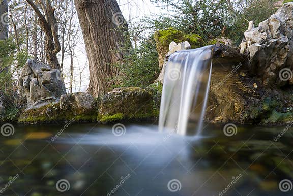 Water spring stock photo. Image of plants, cascade, beauty - 4470370