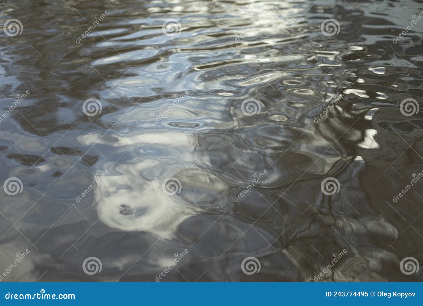 Water in Spring. Texture of Surface of Water Stock Image - Image of ...