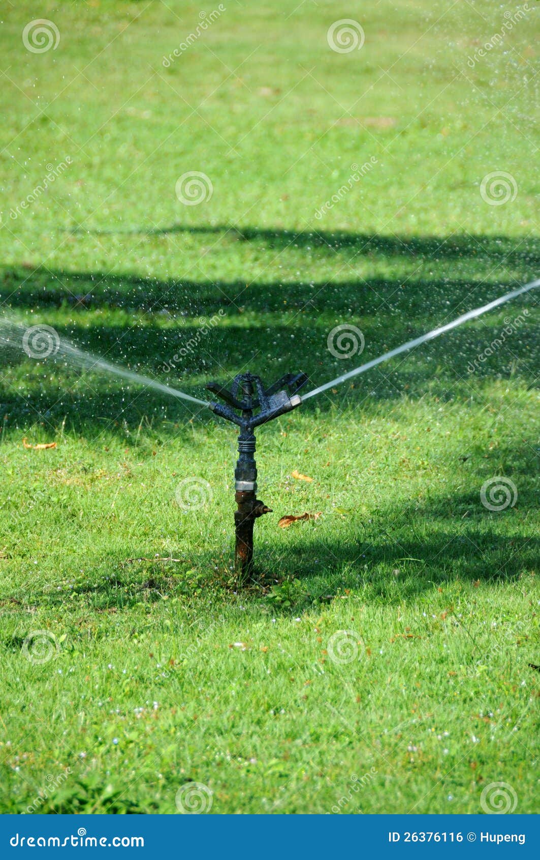 Water sprinkle stock photo. Image of agriculture, gardening - 26376116