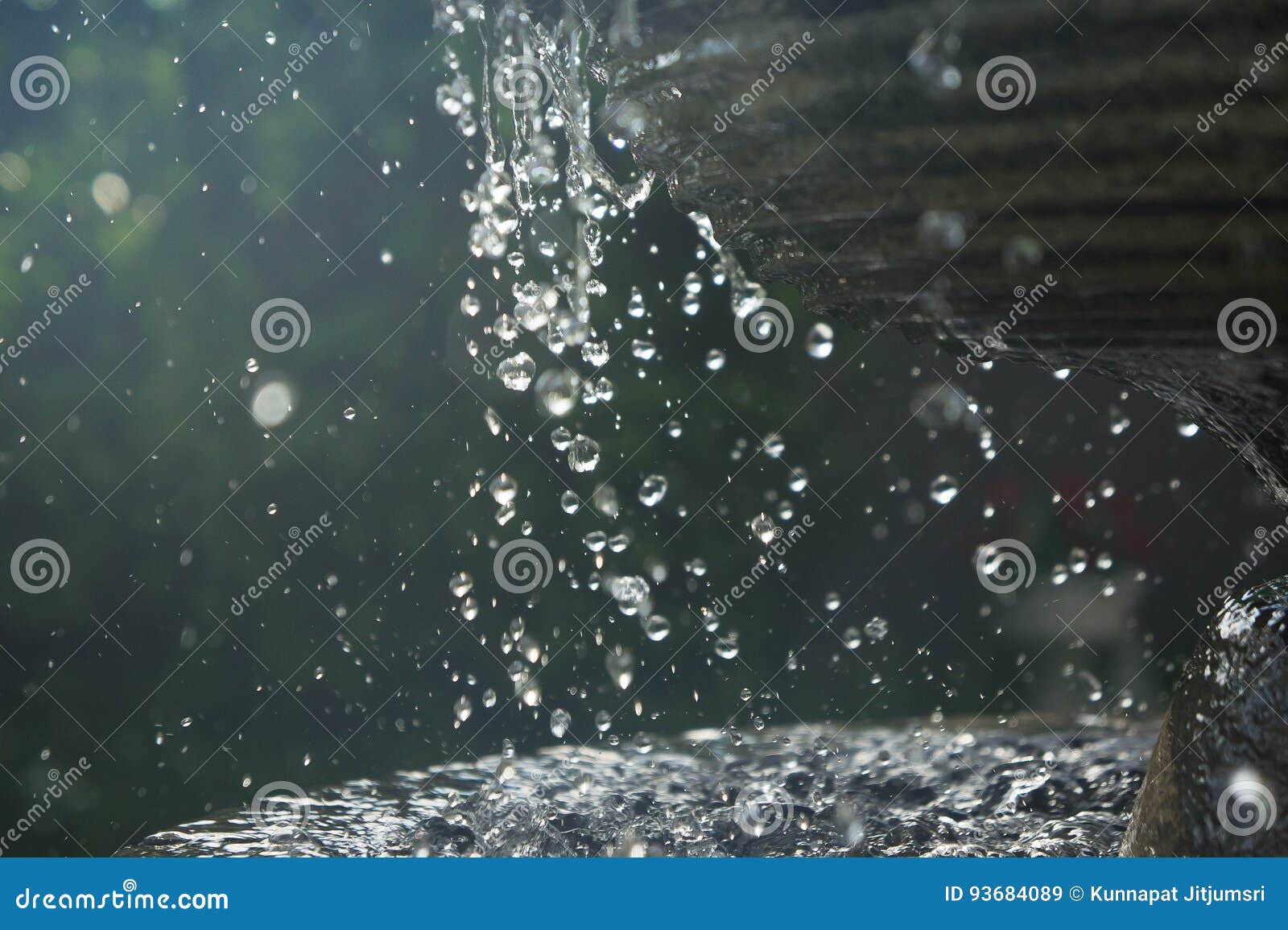 Water sprinkle fountain stock image. Image of equipment - 93684089