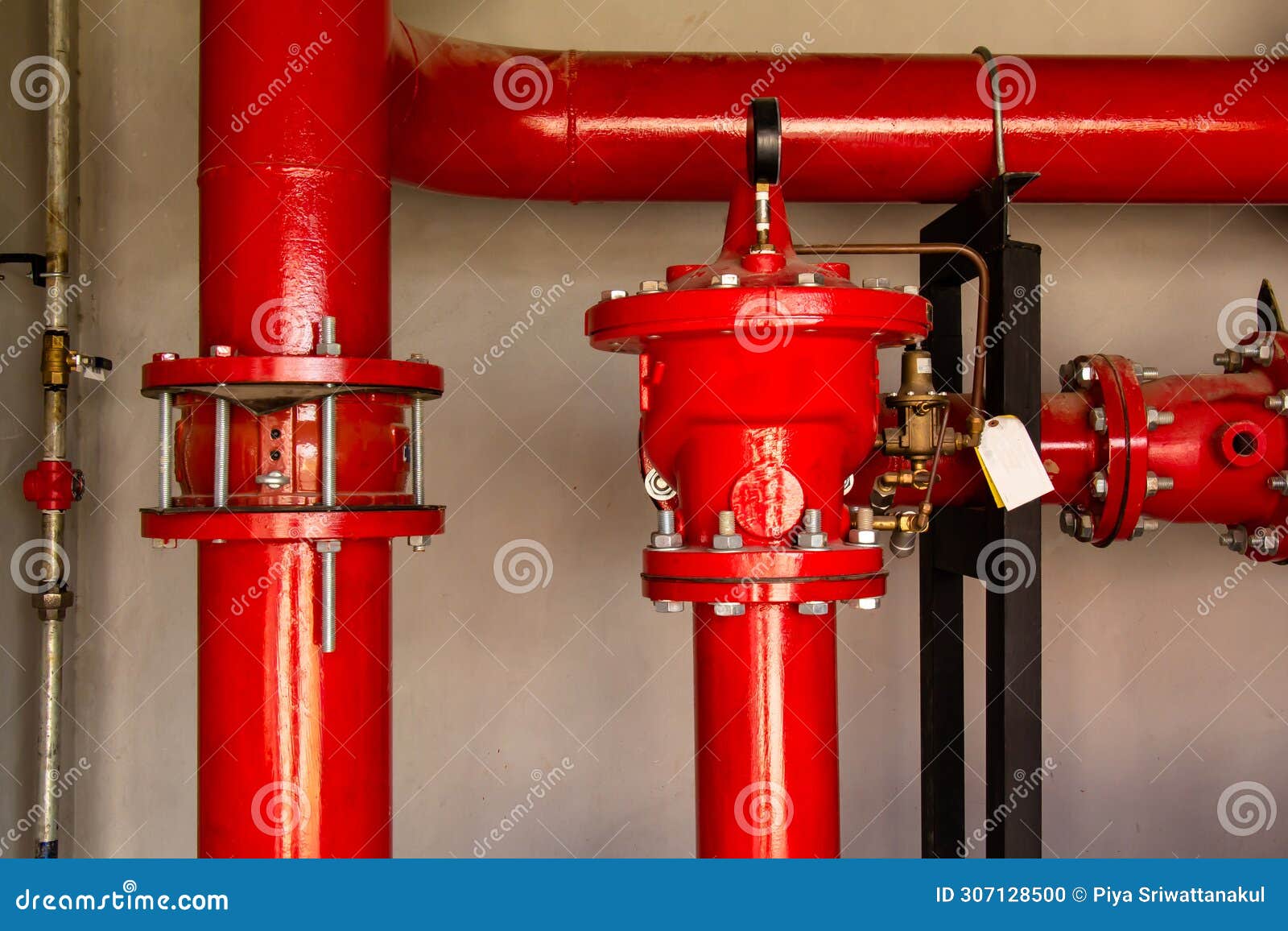 Sprinkler Control Valve Signage Outdoors Stock Photography ...