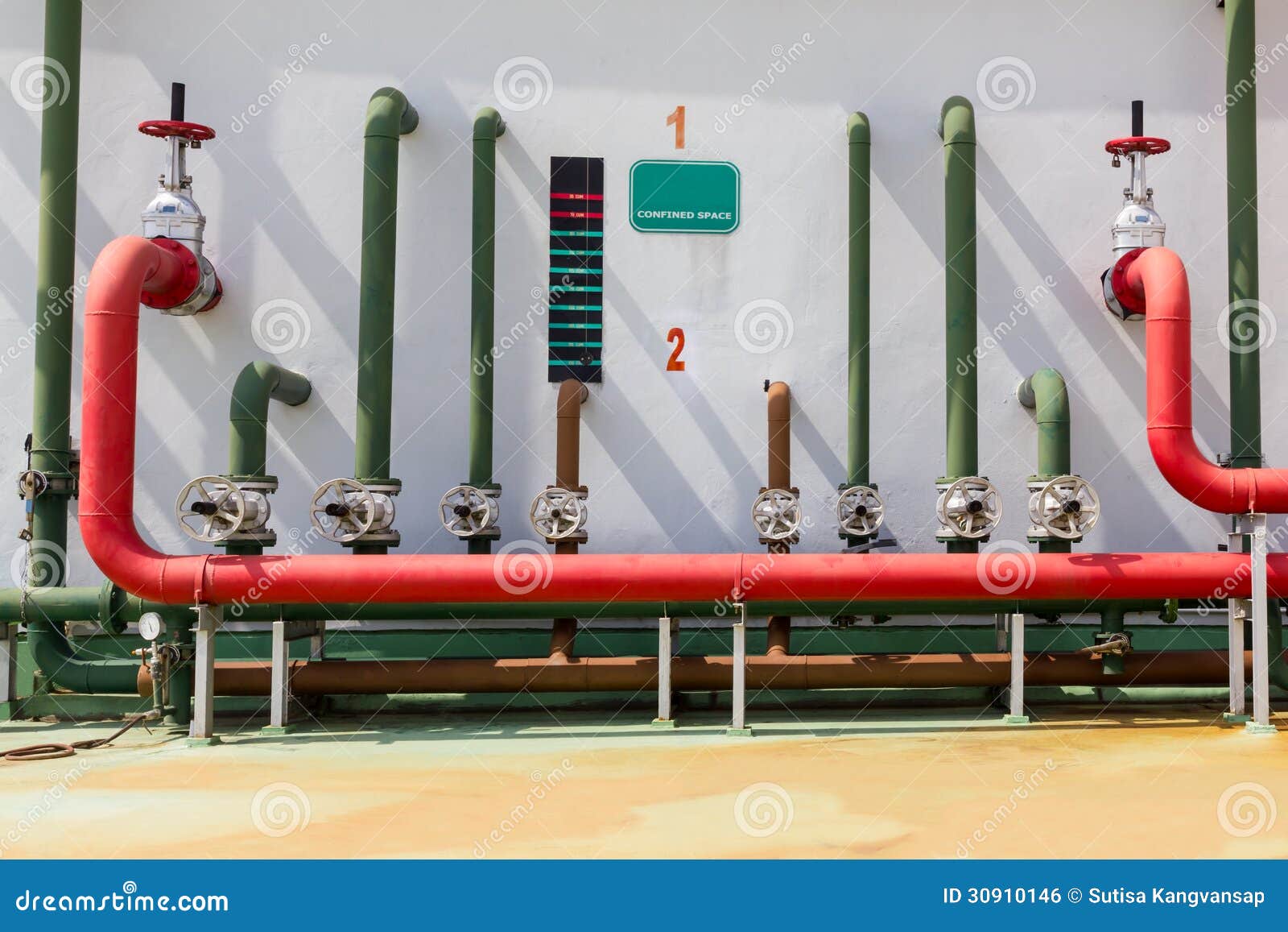 Water Sprinkler for Fire Alarm System Stock Photo - Image of crisscross ...