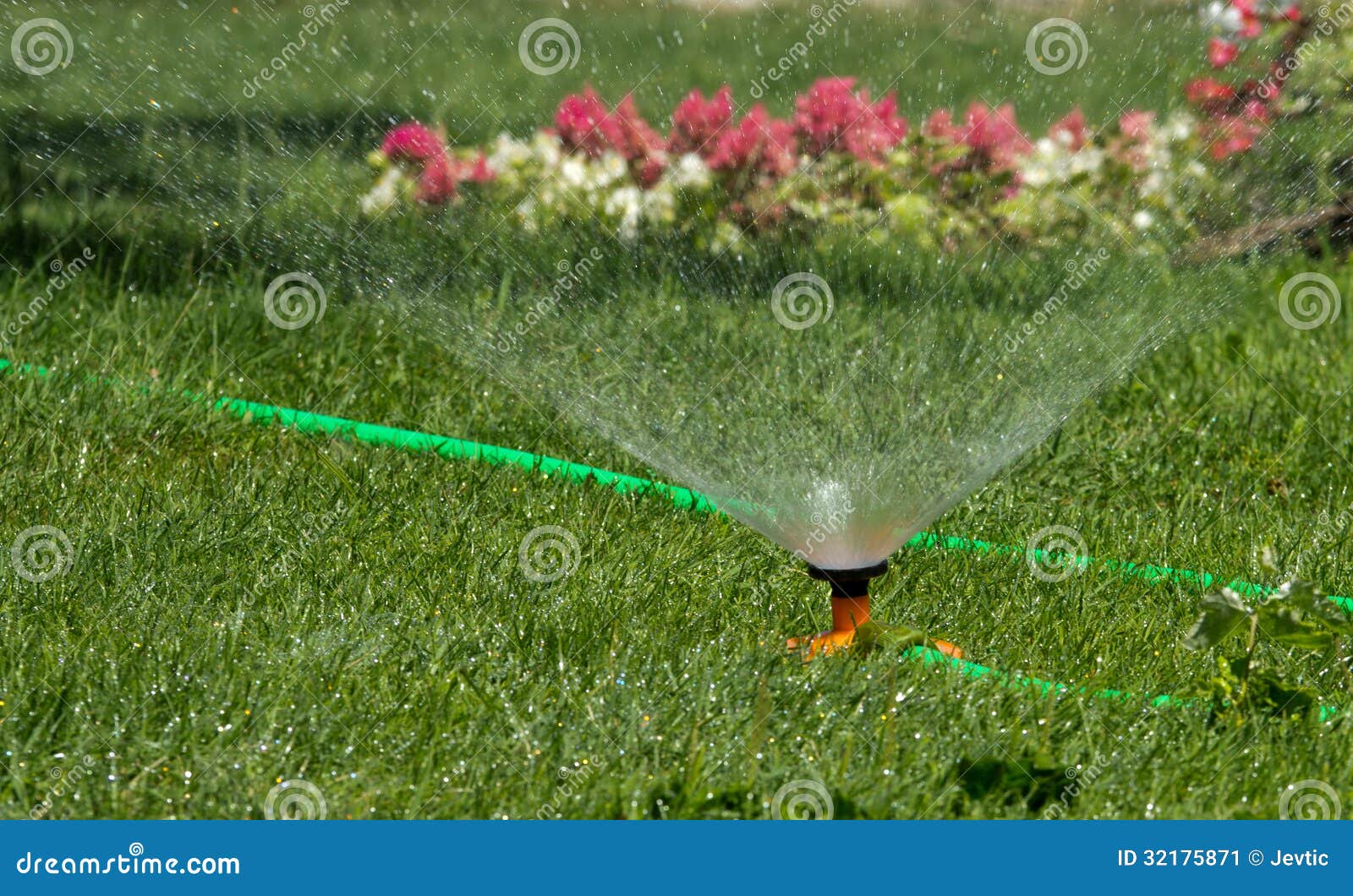 Water sprinkler stock image. Image of environment, fresh - 32175871