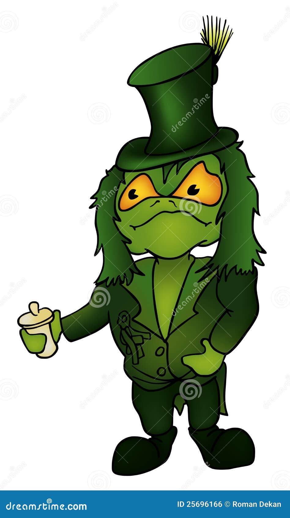 Water Sprite stock vector. Illustration of green, clipart - 25696166