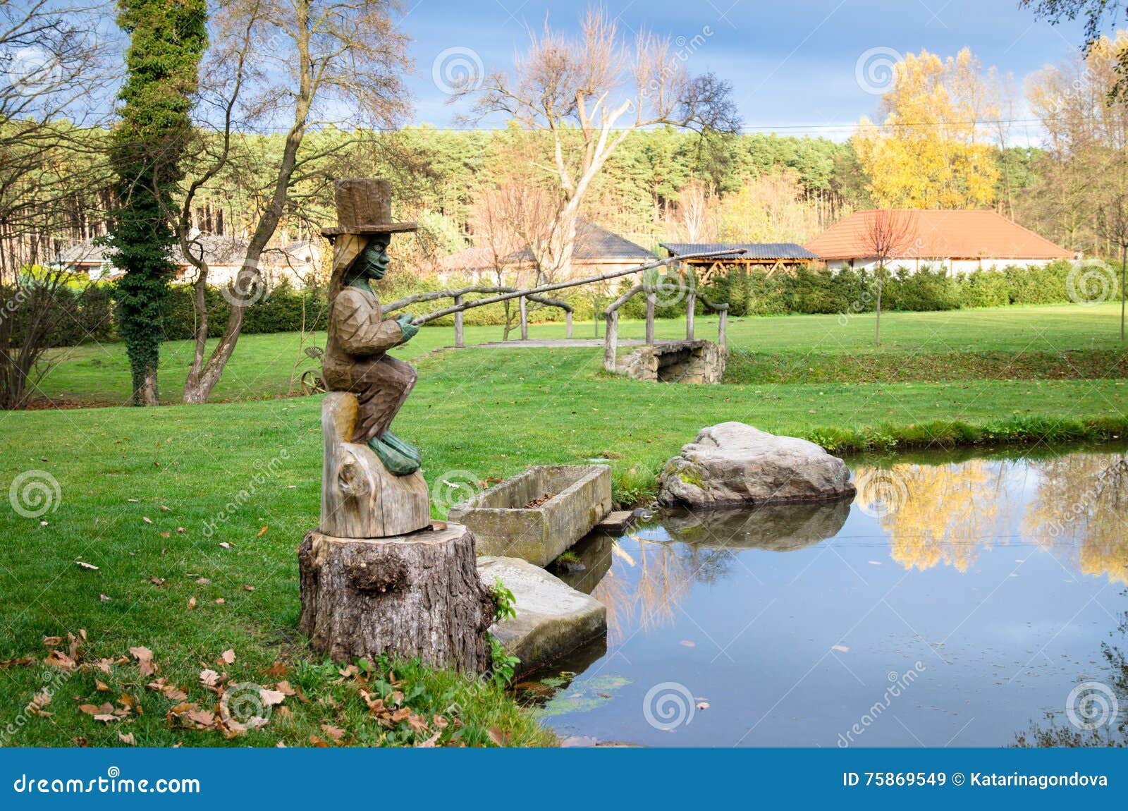 Water-sprite at the pond stock image. Image of vivid - 75869549