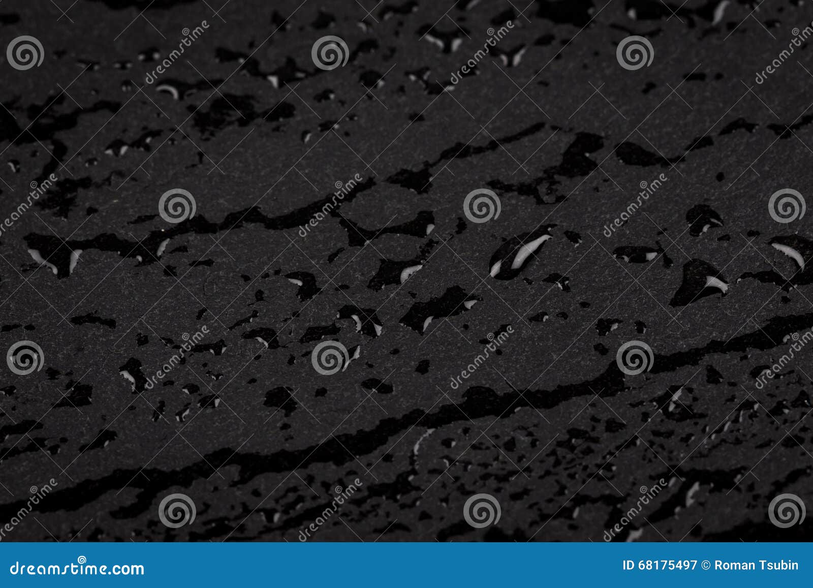 Water on stone surface stock image. Image of gray, macro - 68175497