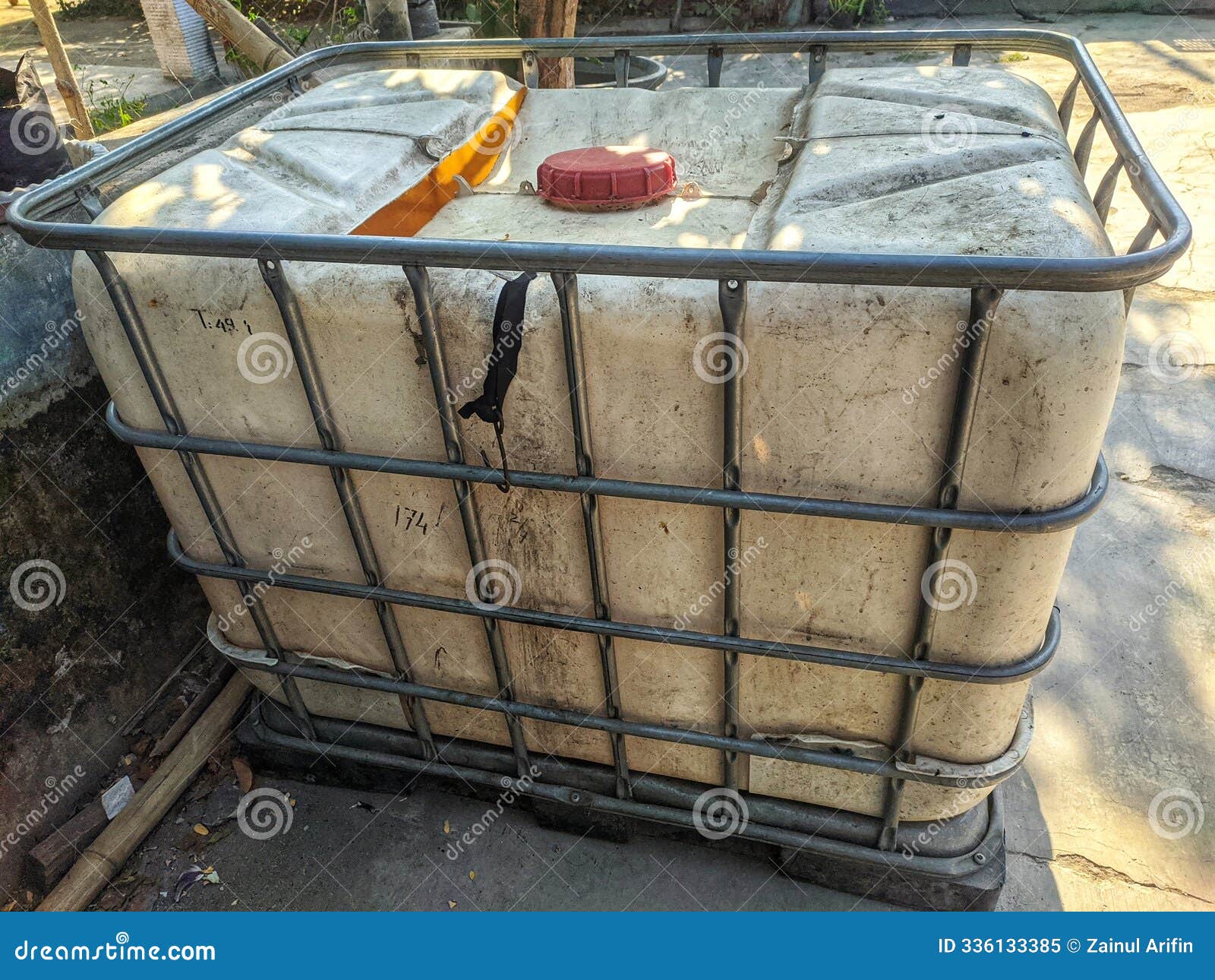 Water Storage or Water Tank & X28;plastic Water Barrel& X29; Stock ...
