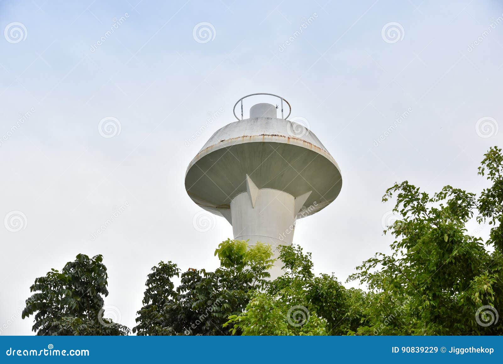 Water storage tank stock image. Image of high, reservoir - 90839229